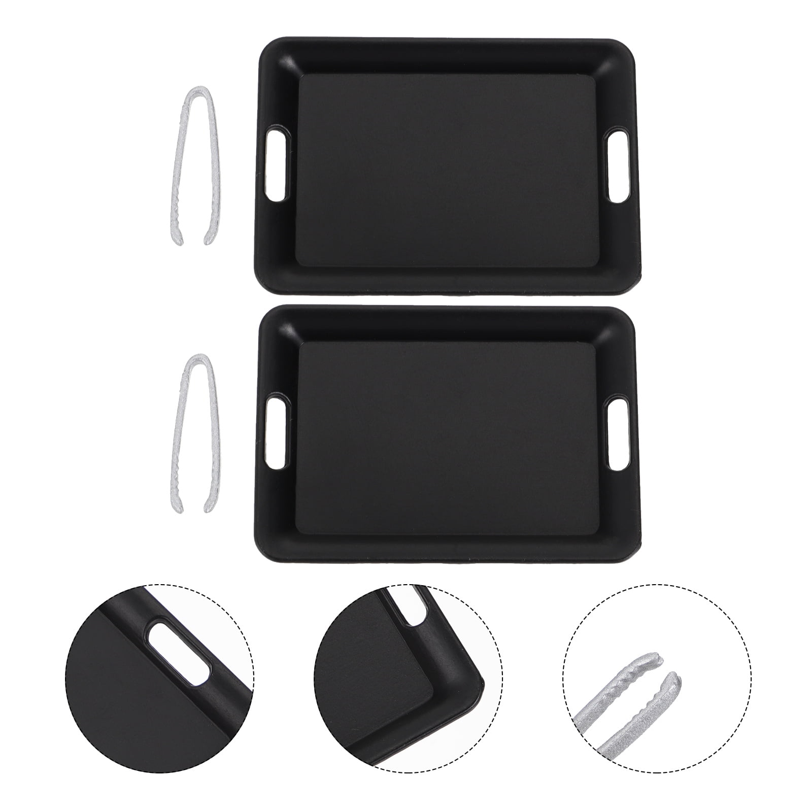 Raindrops 2Sets Mini Kitchen Accessory Model Miniature Bread Clips for ...