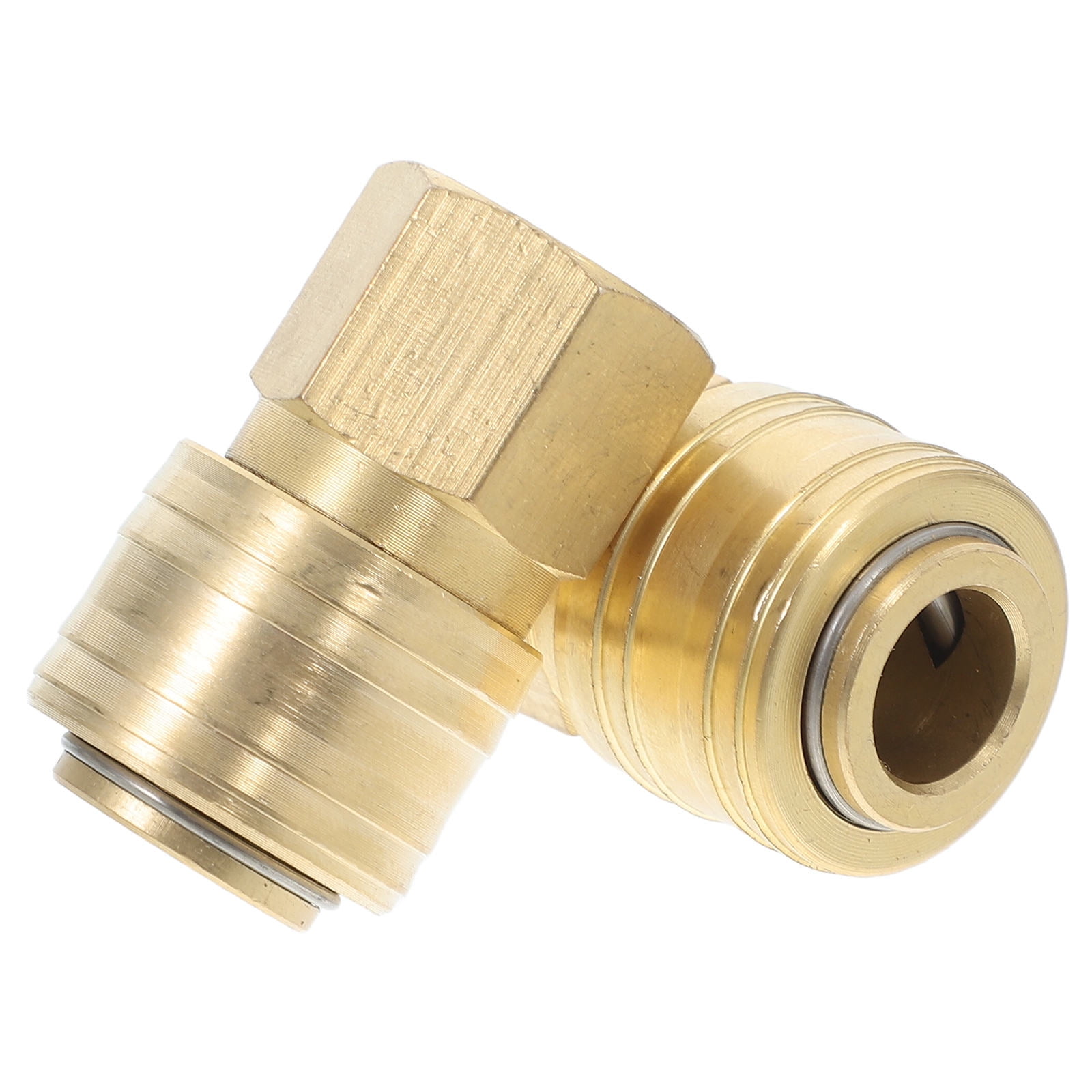 Raindrops 2pcs 1/4 Brass Quick Connect Fittings Male Thread Air ...