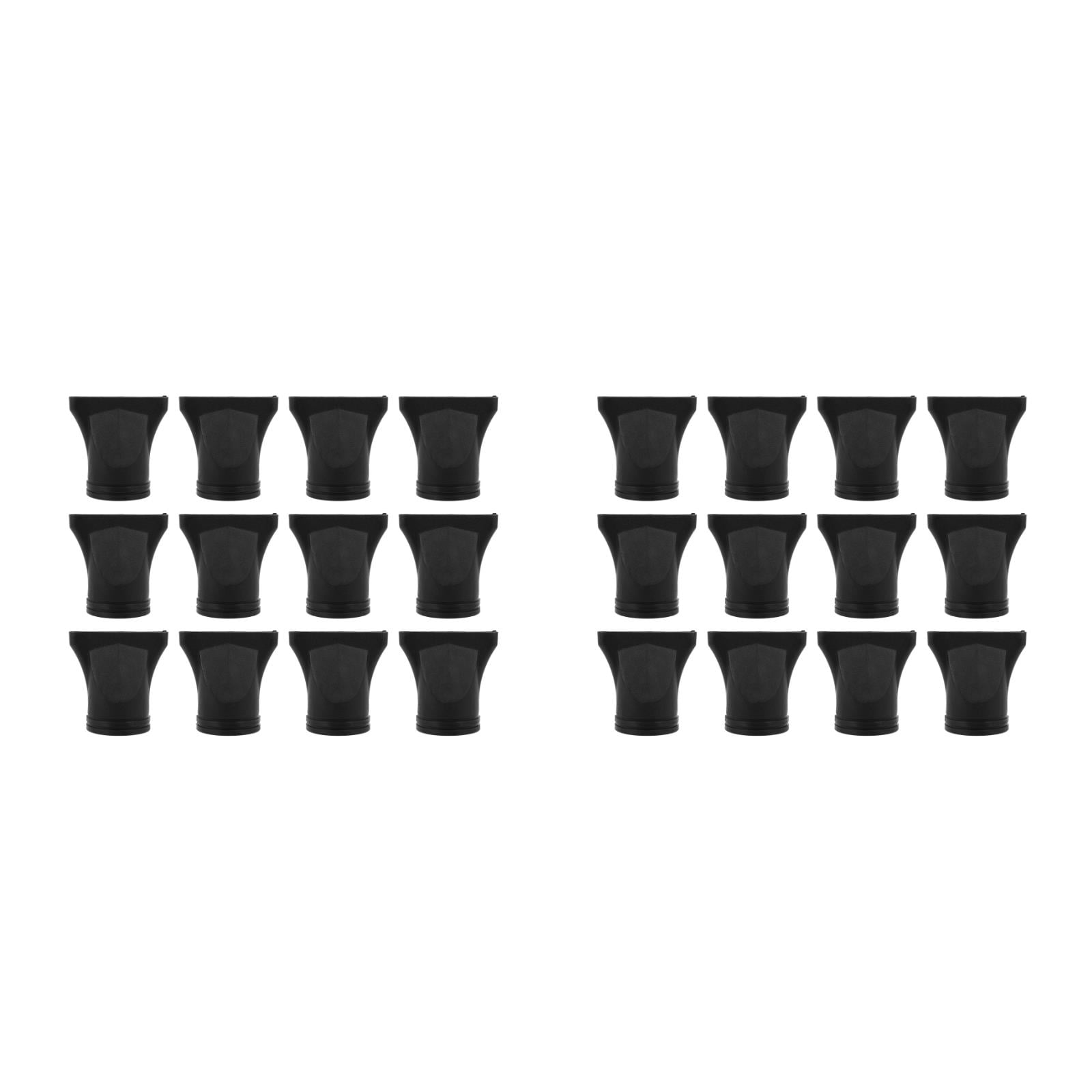 Raindrops 2pcs 4.35- 4.5cm Professional Hair Dryer Diffuser 12Pcs Black ...