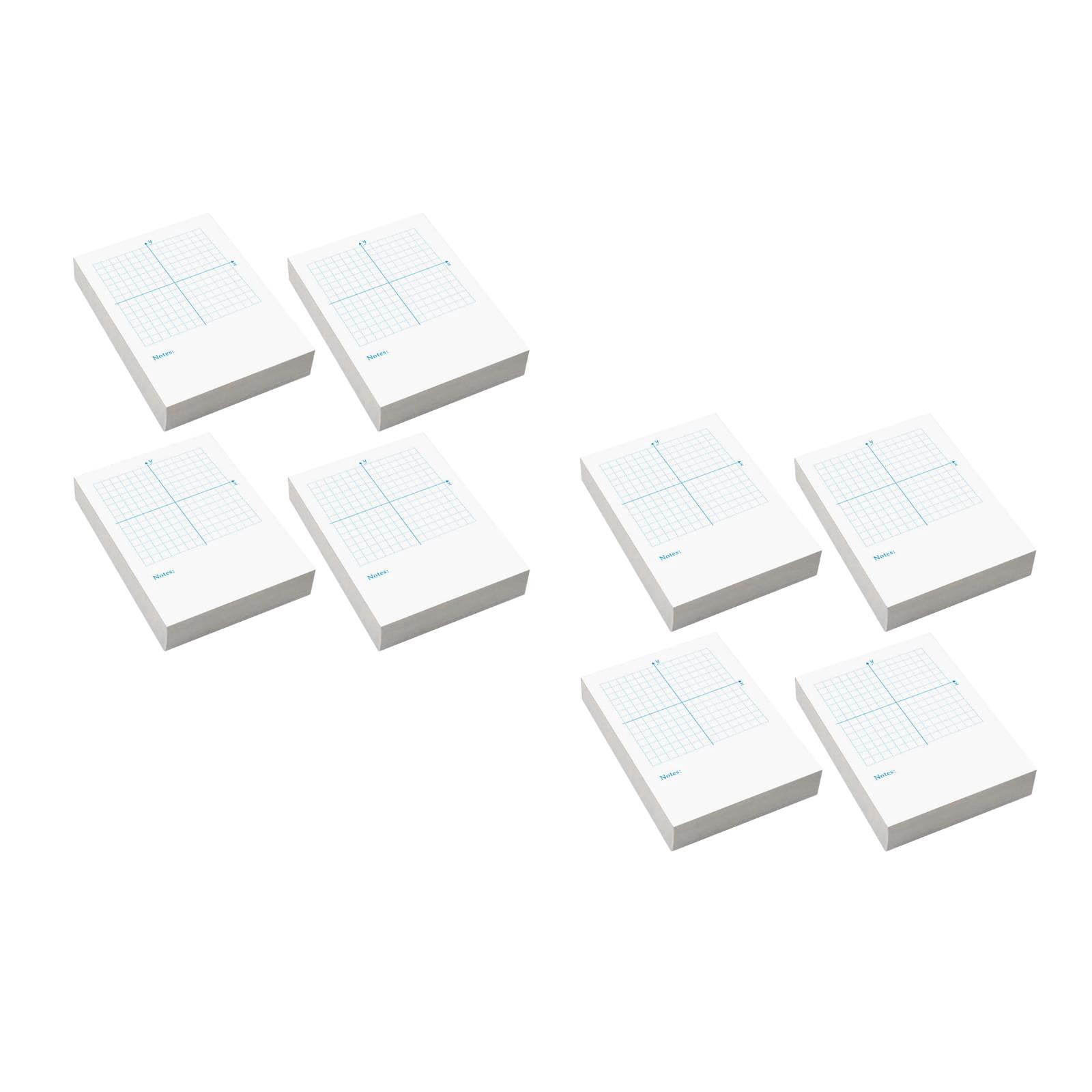 Raindrops 2pcs 4 Books Graphing Notebooks Sturdy Paper Notepad For Math ...