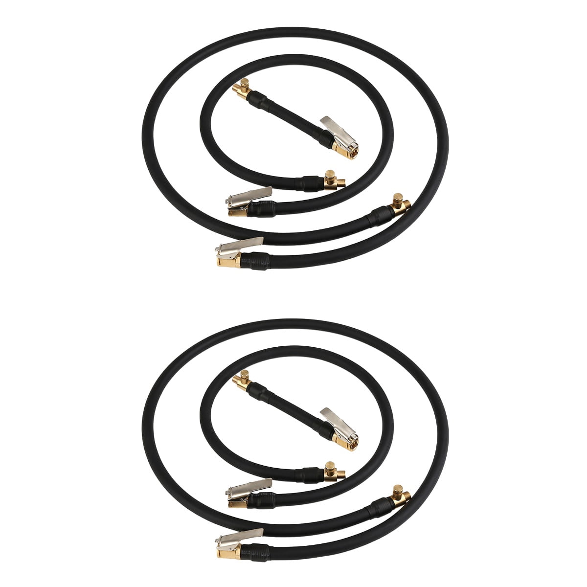 Raindrops 2pcs 60cm Flexible Rubber Car Wheels Stems Extensions Tube ...
