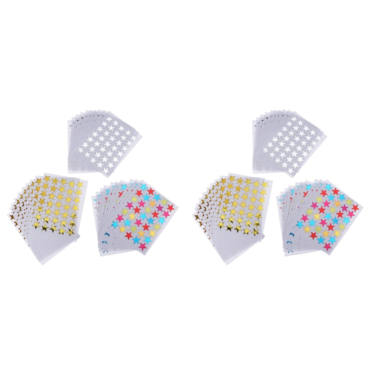 Raindrops 2pcs 6Bags 1.5CM Star Shape Stickers Labels for School ...