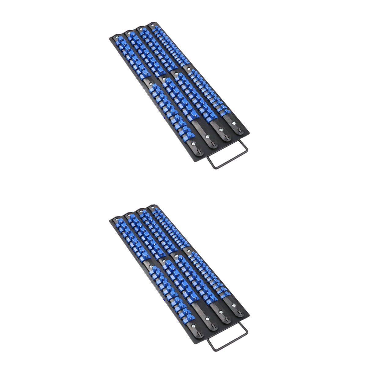 Raindrops 2pcs 80 Industrial ABS Socket Wrench Mountable Socket Storage ...