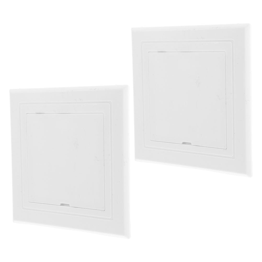 Raindrops 2pcs Abs Ceiling Hatch Cover White Plastic Access Panels For ...