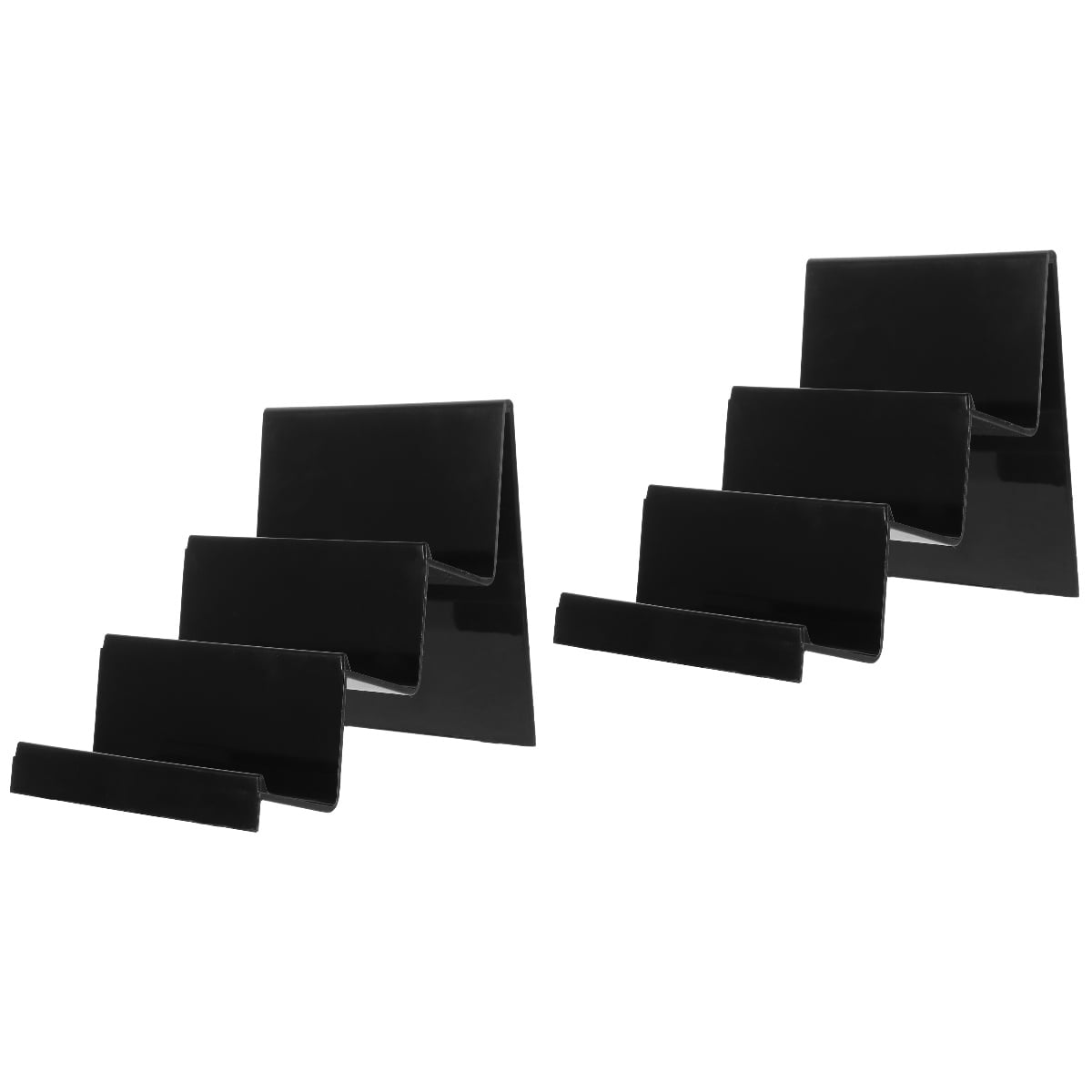 Raindrops 2pcs Acrylic Stand for Display Multi-tier Wallet Display ...