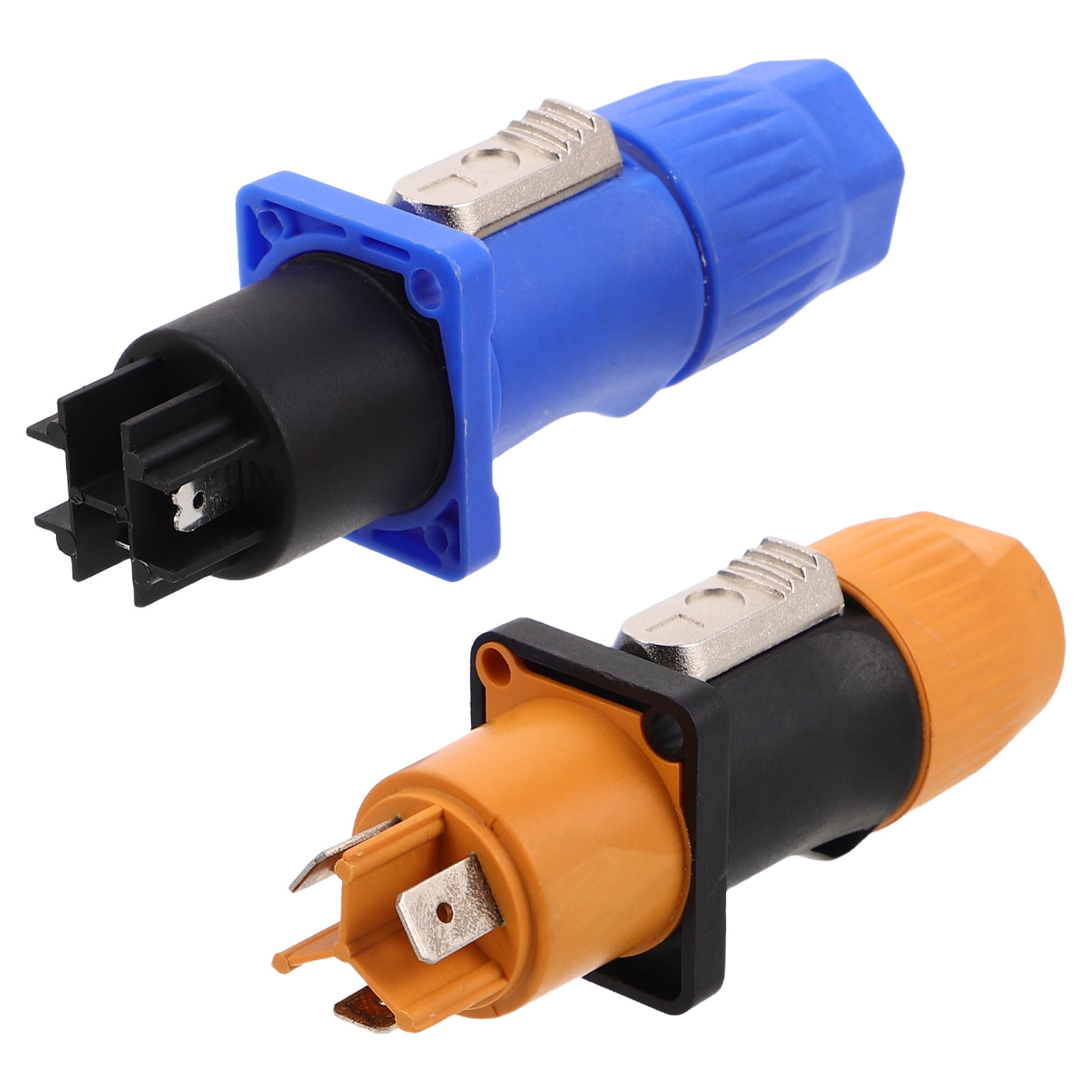 Raindrops 2pcs Aviation Cable Connector Splashproof 3-Pin Industrial ...