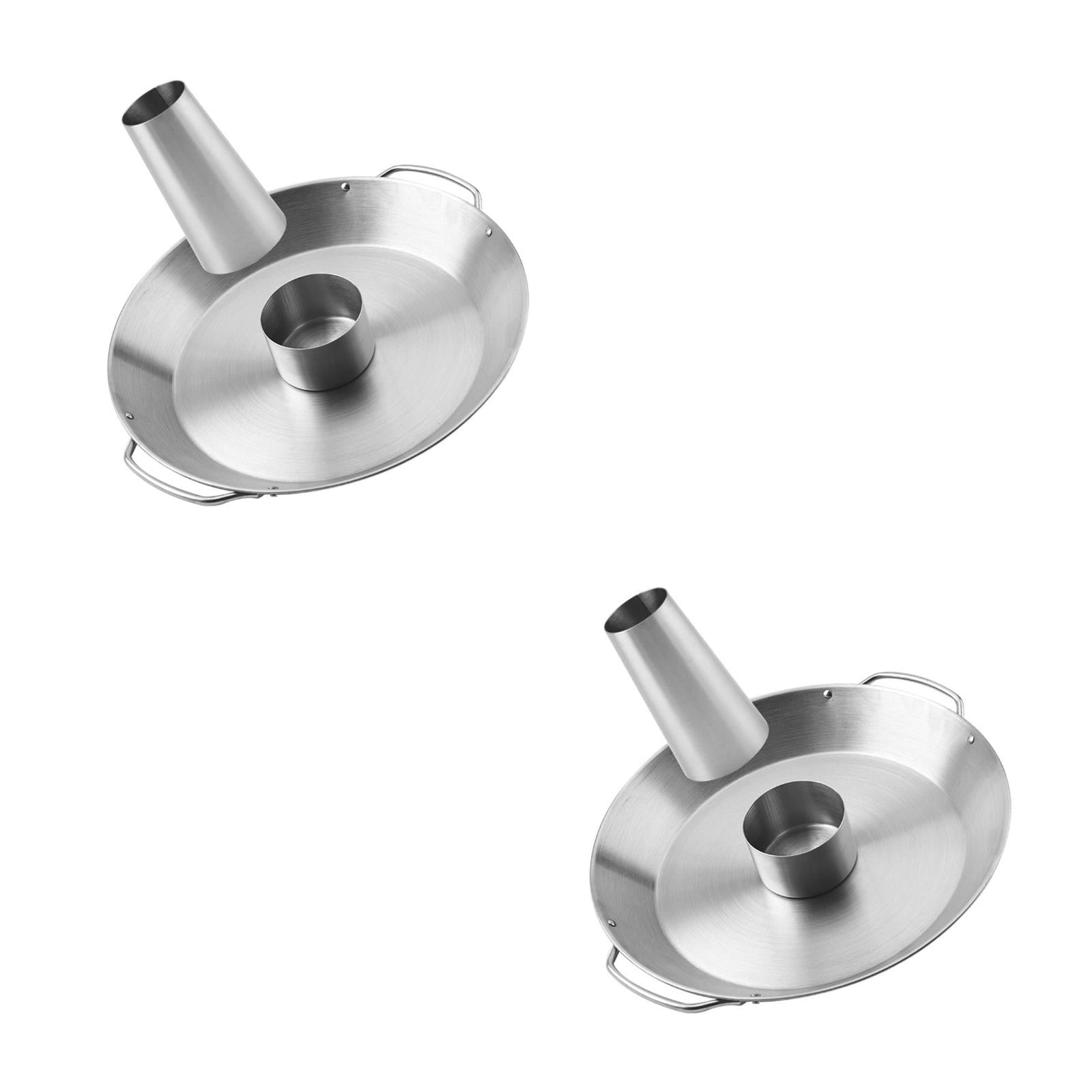 Raindrops 2pcs Beer Can Chicken Holder Stainless Steel Chicken Holder ...