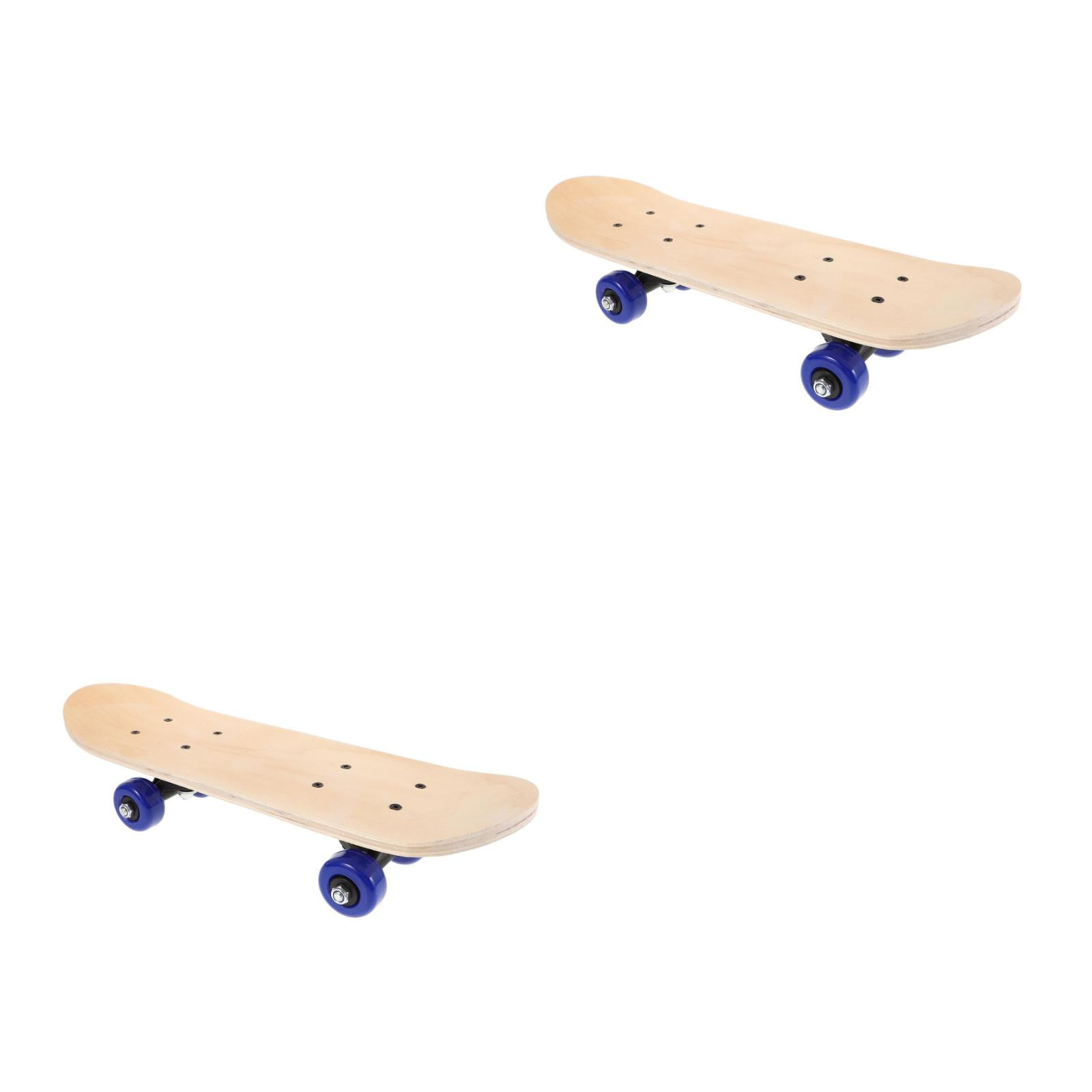 Raindrops 2pcs Blank Skateboard Decks Natural Plain Skateboard Maple ...