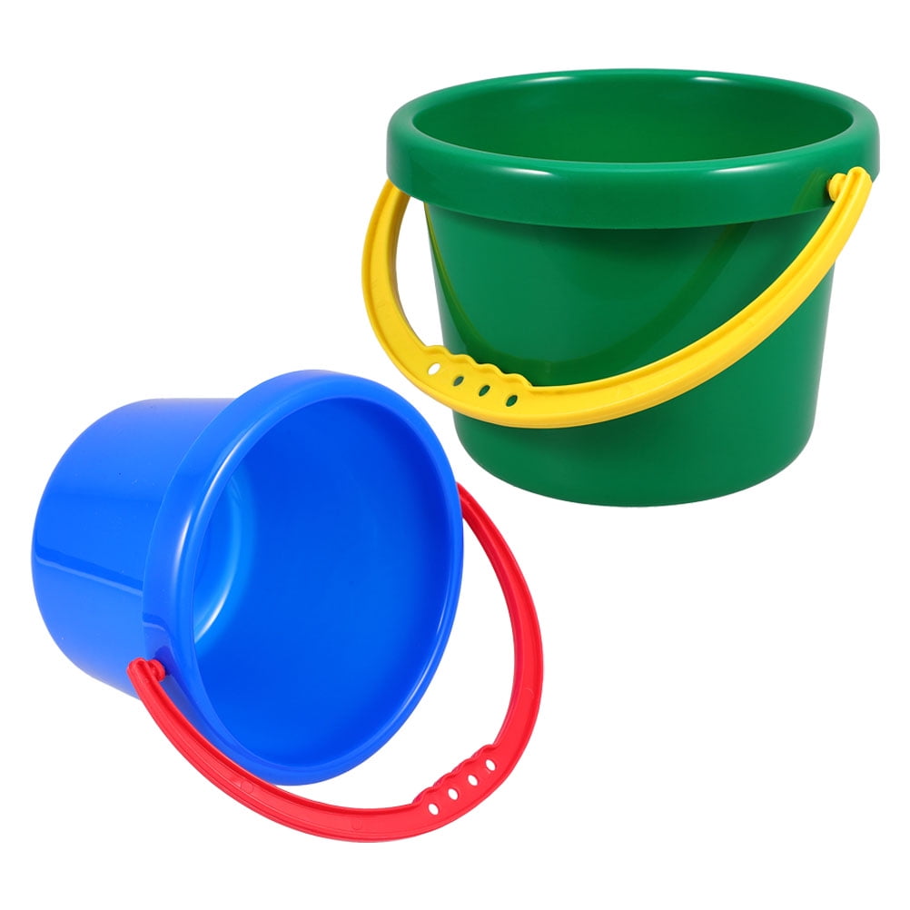 Raindrops 2pcs Bucket Plastic Beach Pail Bucket Seaside Bucket ...