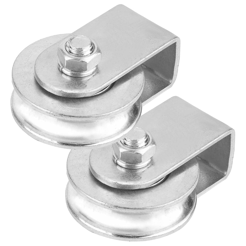 Raindrops Wire Rope Crane Pulley with Low Friction 2Pcs 2.48X1.89X1 ...