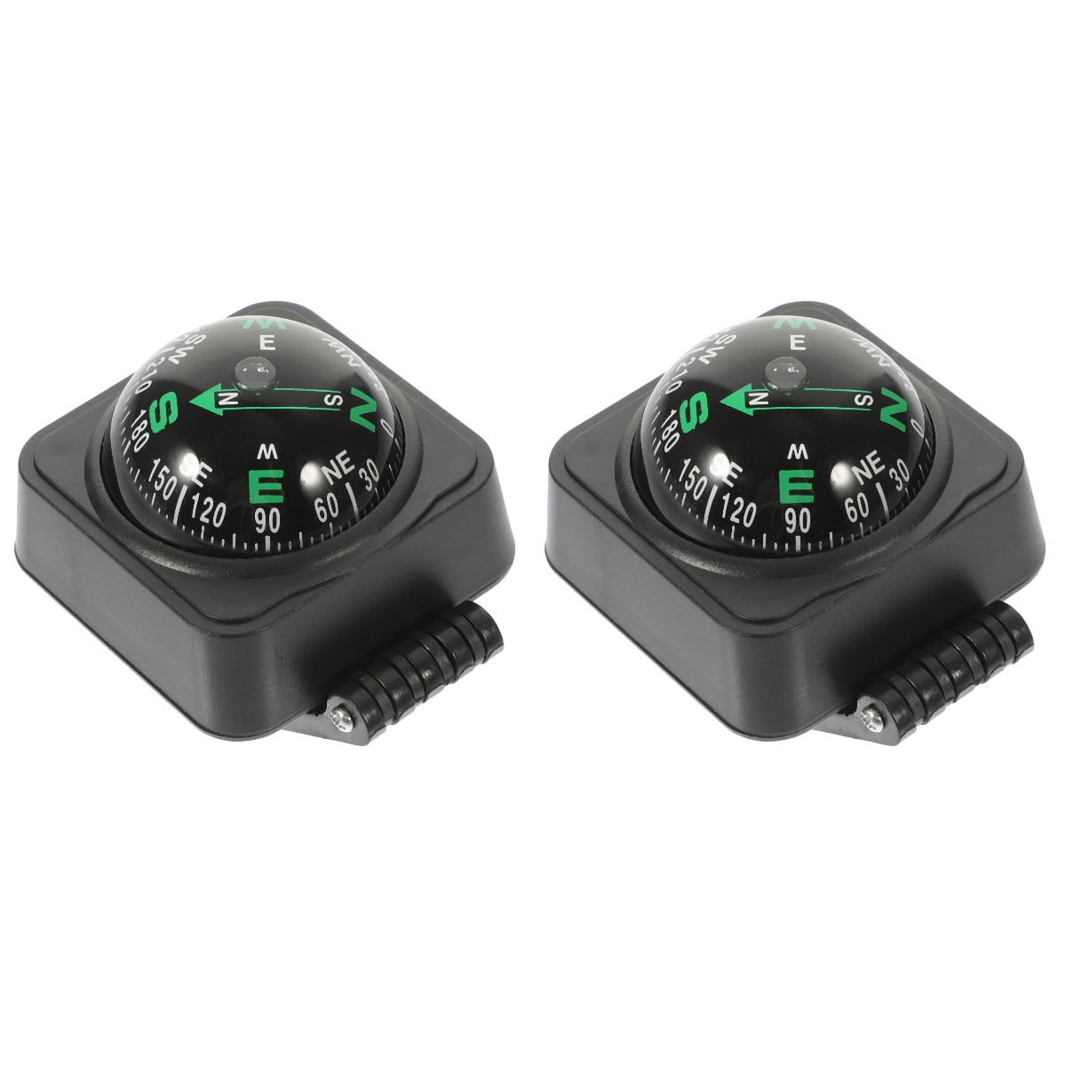 Raindrops 2pcs Car Compass Ball Automotive Compass Dashboard Compass ...