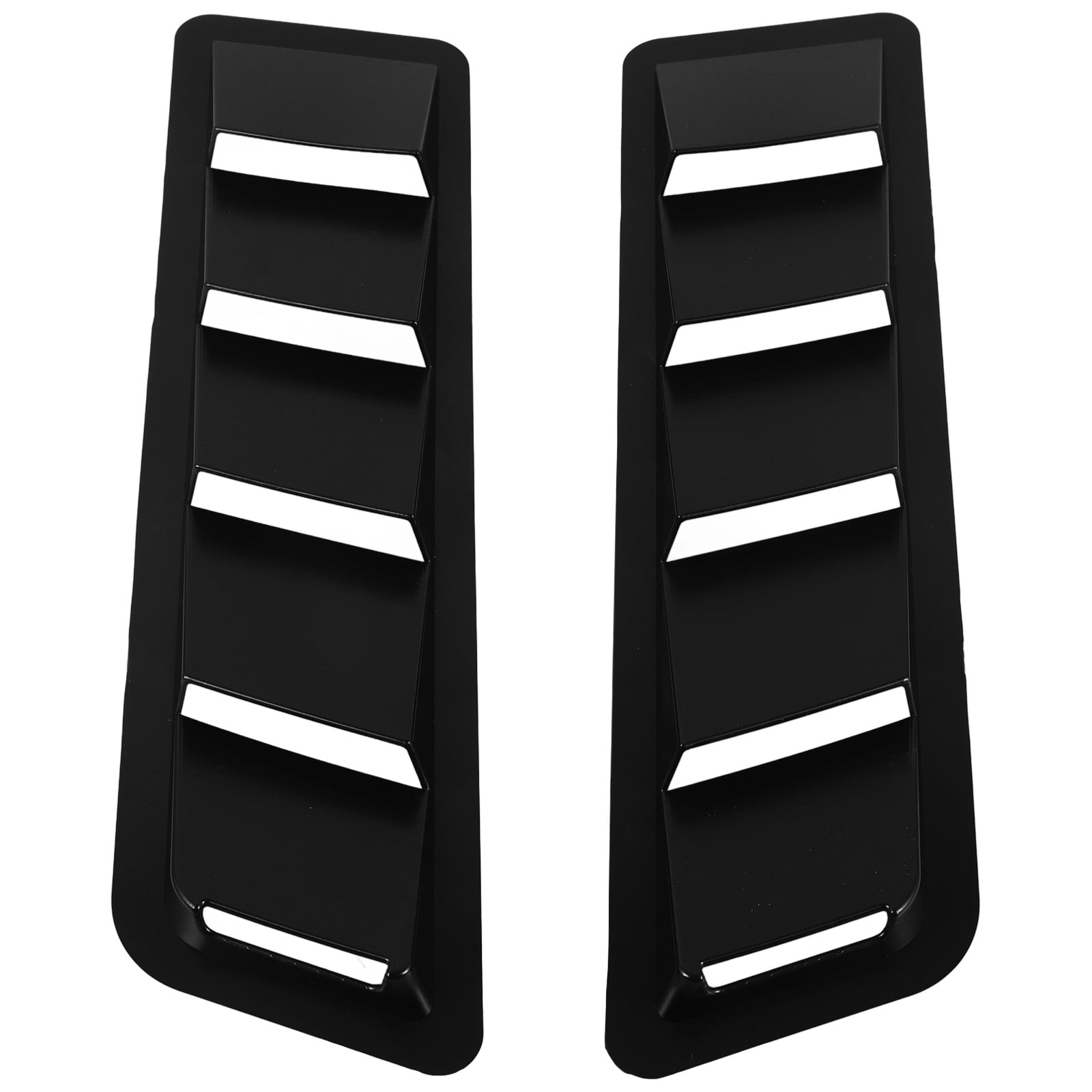 Raindrops 2pcs Car Side Hood Vent Covers Automotive Hood Vent Covers ...