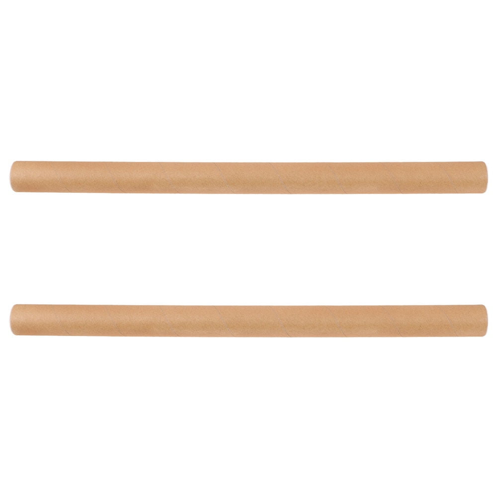 Raindrops 2pcs Cardboard Cylinder Poster Storage Tubes Kraft Paperboard ...