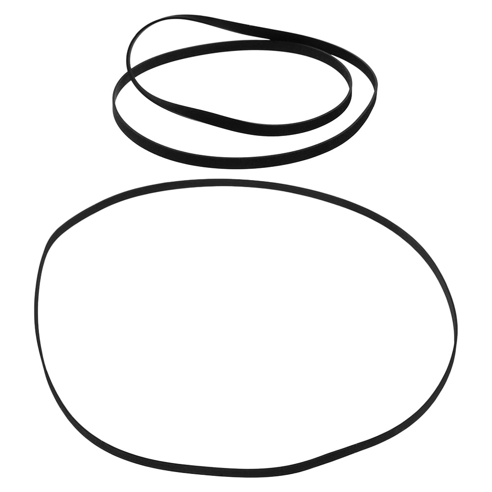 Raindrops 2pcs Cassette Tape Belt Flat Rubber Belt Recorder Drives Belt ...