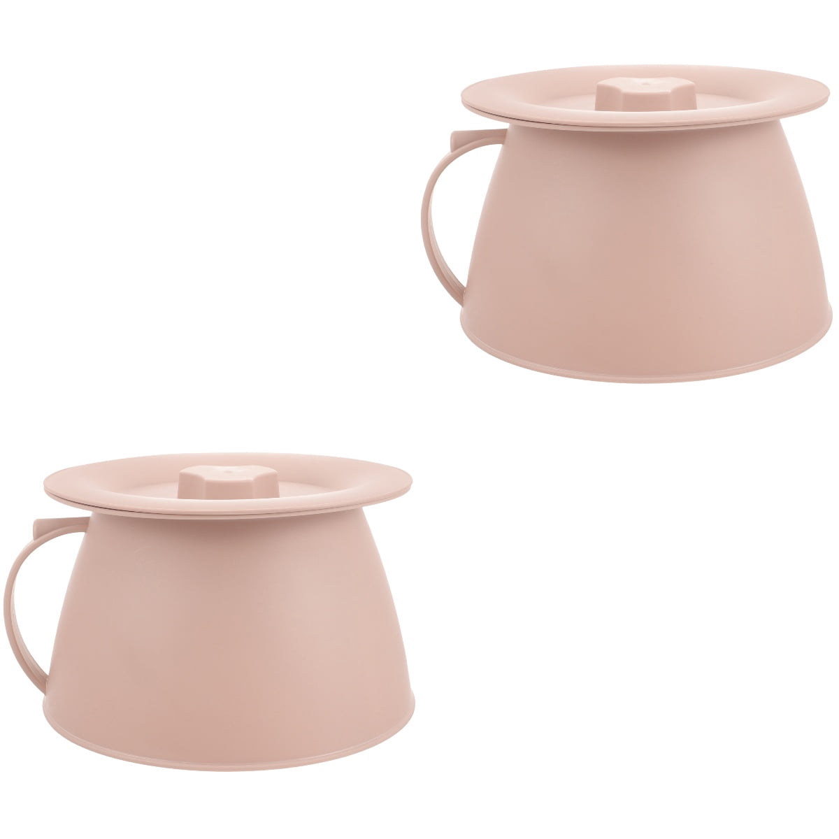 Raindrops 2pcs Chamber Pot Plastic Urine Bucket with Lid Portable ...