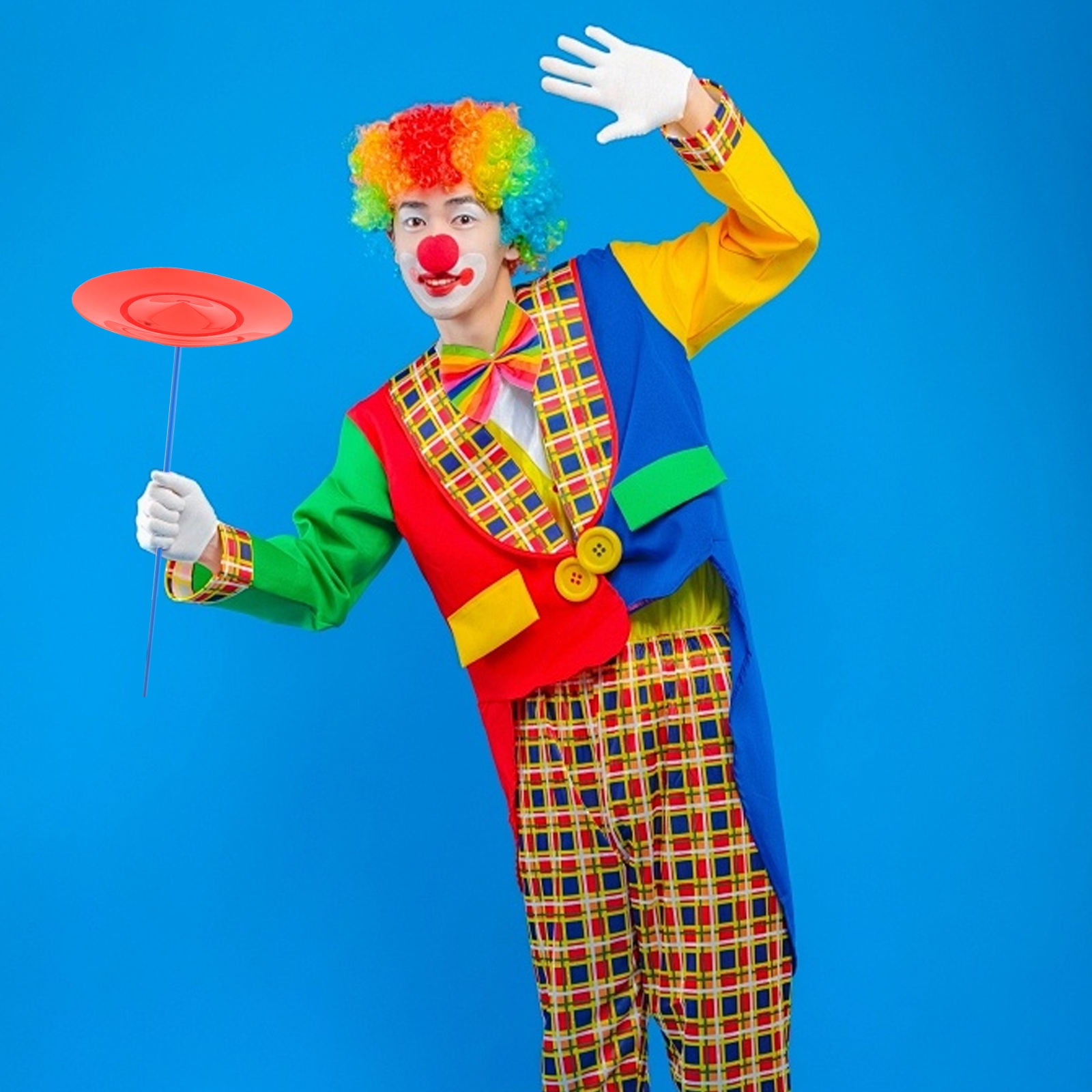 Raindrops 2pcs Circus Juggling Plates with Sticks Kit for Kids and ...