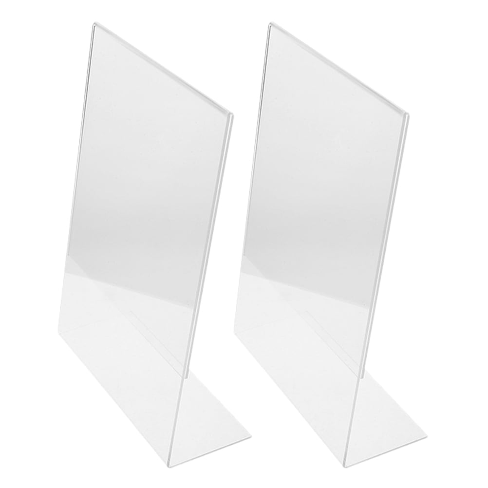 Raindrops 2pcs Clear Acrylic Sign Holder Wedding Table Number Display ...