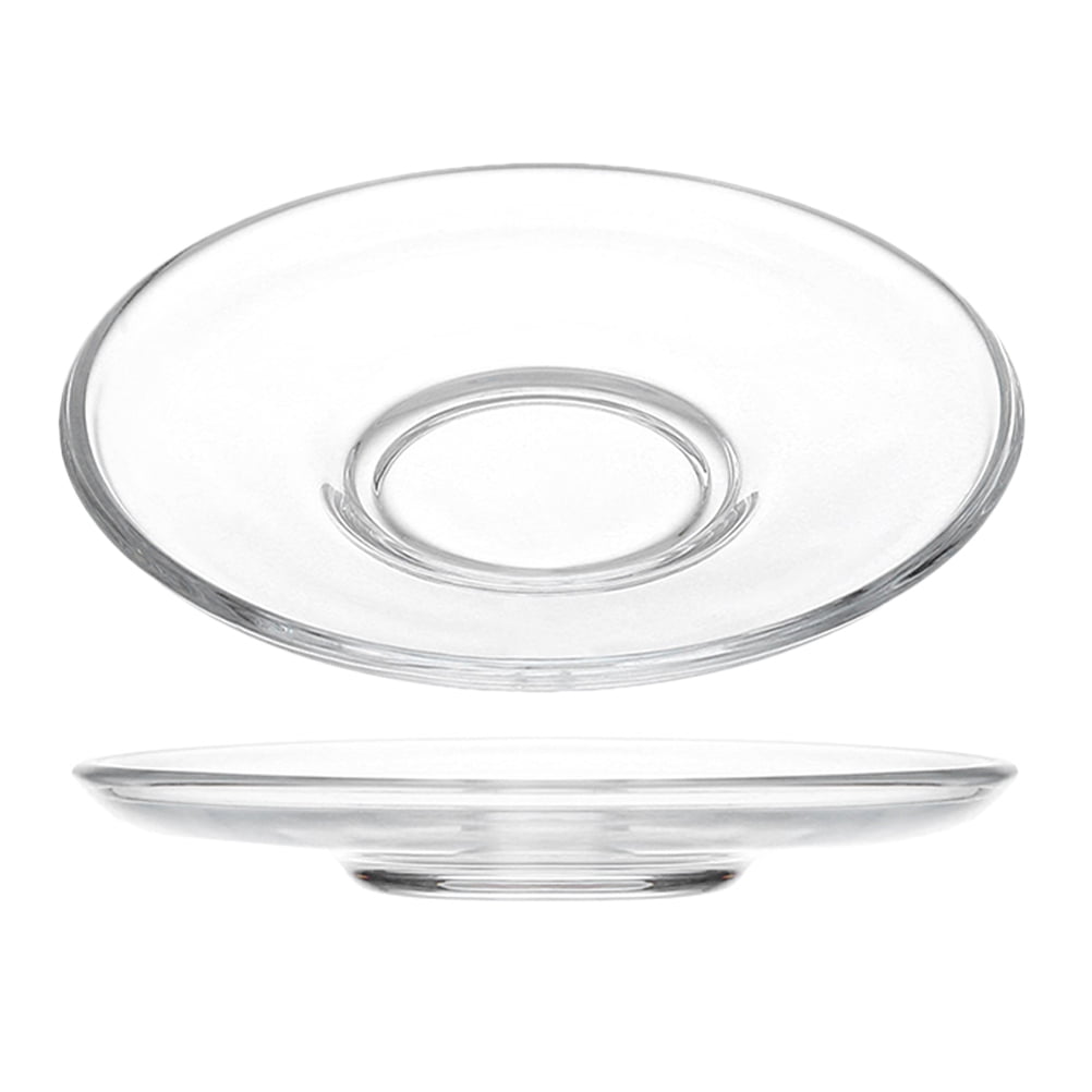 Raindrops 2pcs Clear Glass Appetizer Plates For Fruits And Small Dishes ...