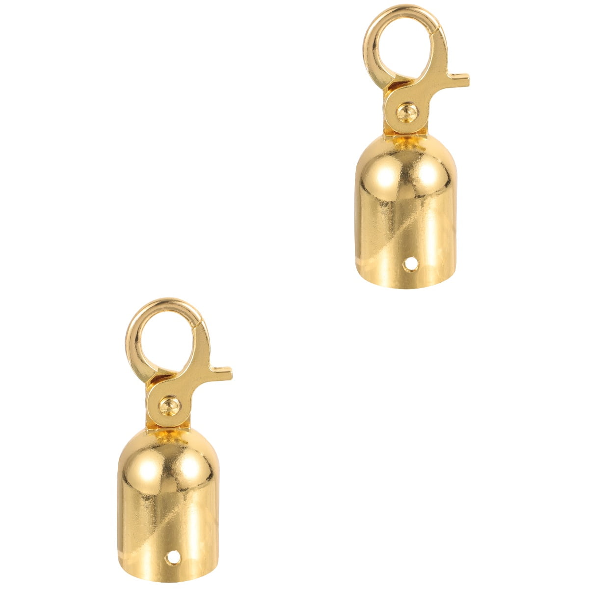 Raindrops 2pcs Cord Stopper End Tip Caps Rope End Connector Snap Hook ...