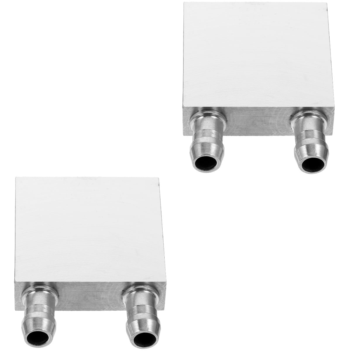 Raindrops 2pcs Cpu Waterblock Gpu Heat Sink System Cpu Pc Cooling ...