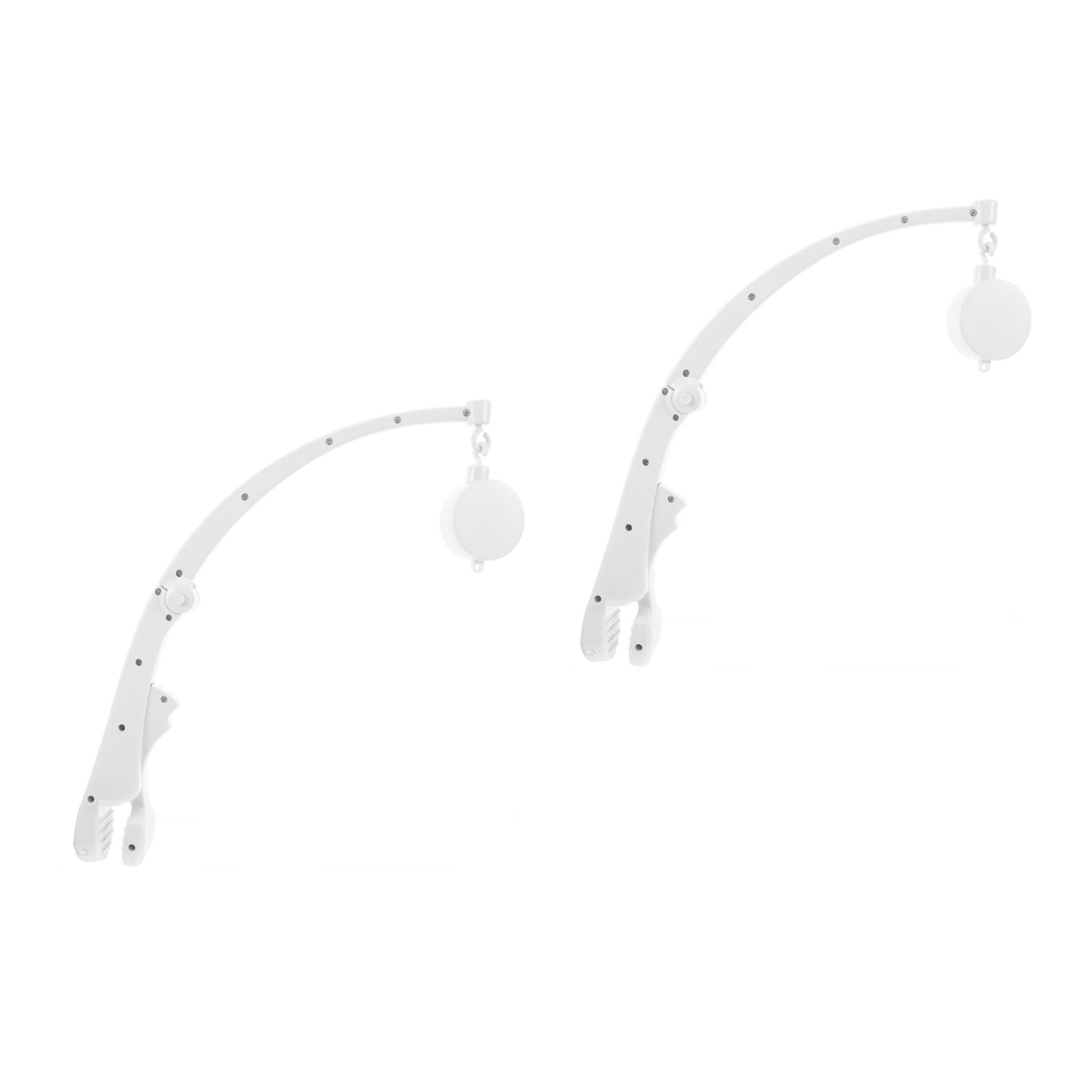 Raindrops 2pcs Crib Mobile Arm Mobile Attachment Clamp Baby Bed Bell ...