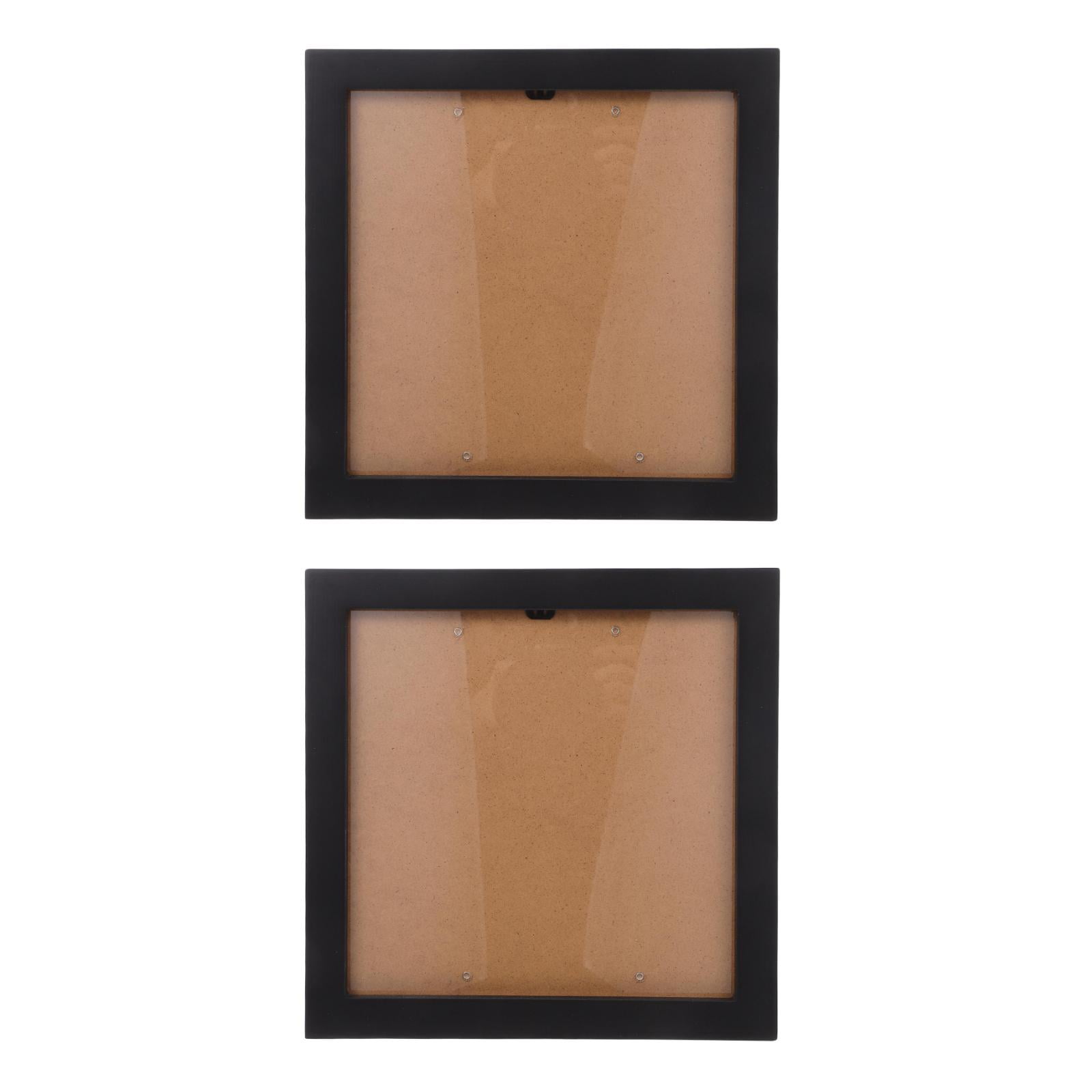 Raindrops 2pcs Deep Shadow Box Frame Solid Wood Display Shadow Box ...