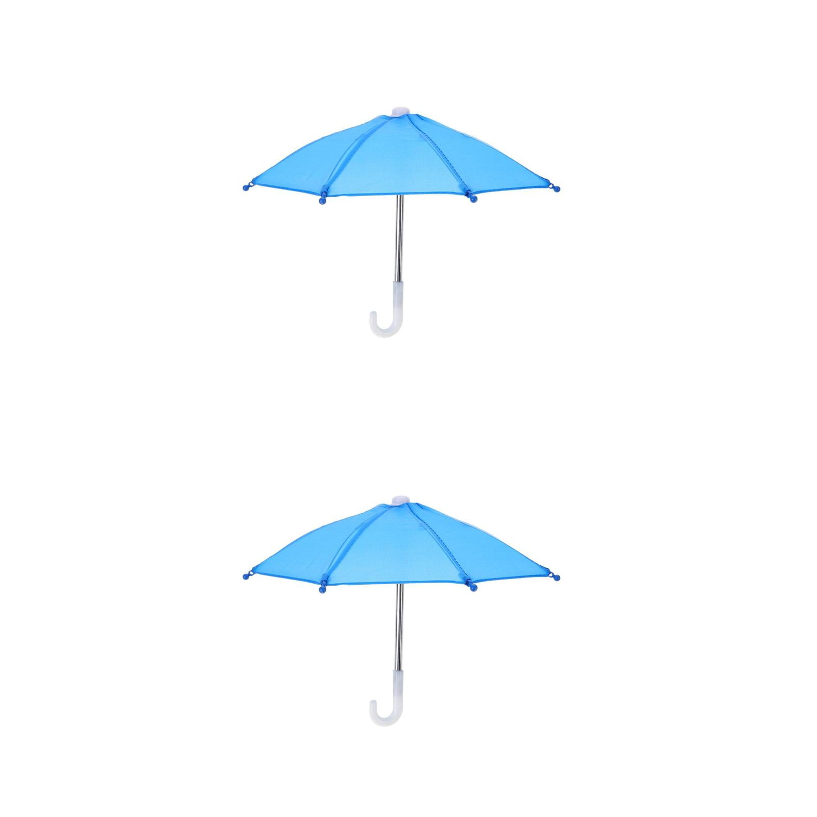 Raindrops 2pcs Doll Mini Umbrella Tiny Umbrella For Dolls Portable ...