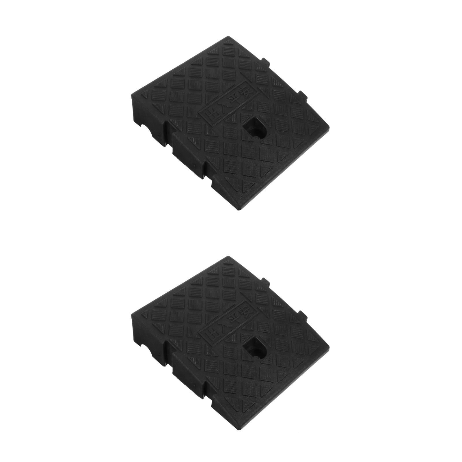 Raindrops 2pcs Driveway Curb Ramp Shed Ramp Home Threshold Ramp ...