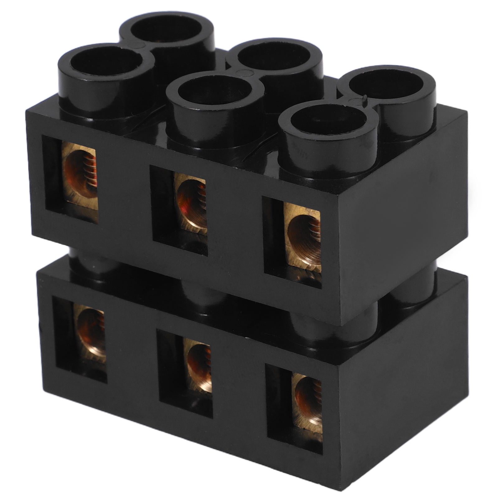 Raindrops 2pcs Dual Row Terminal Block 3 Position Screw Terminal Strip ...