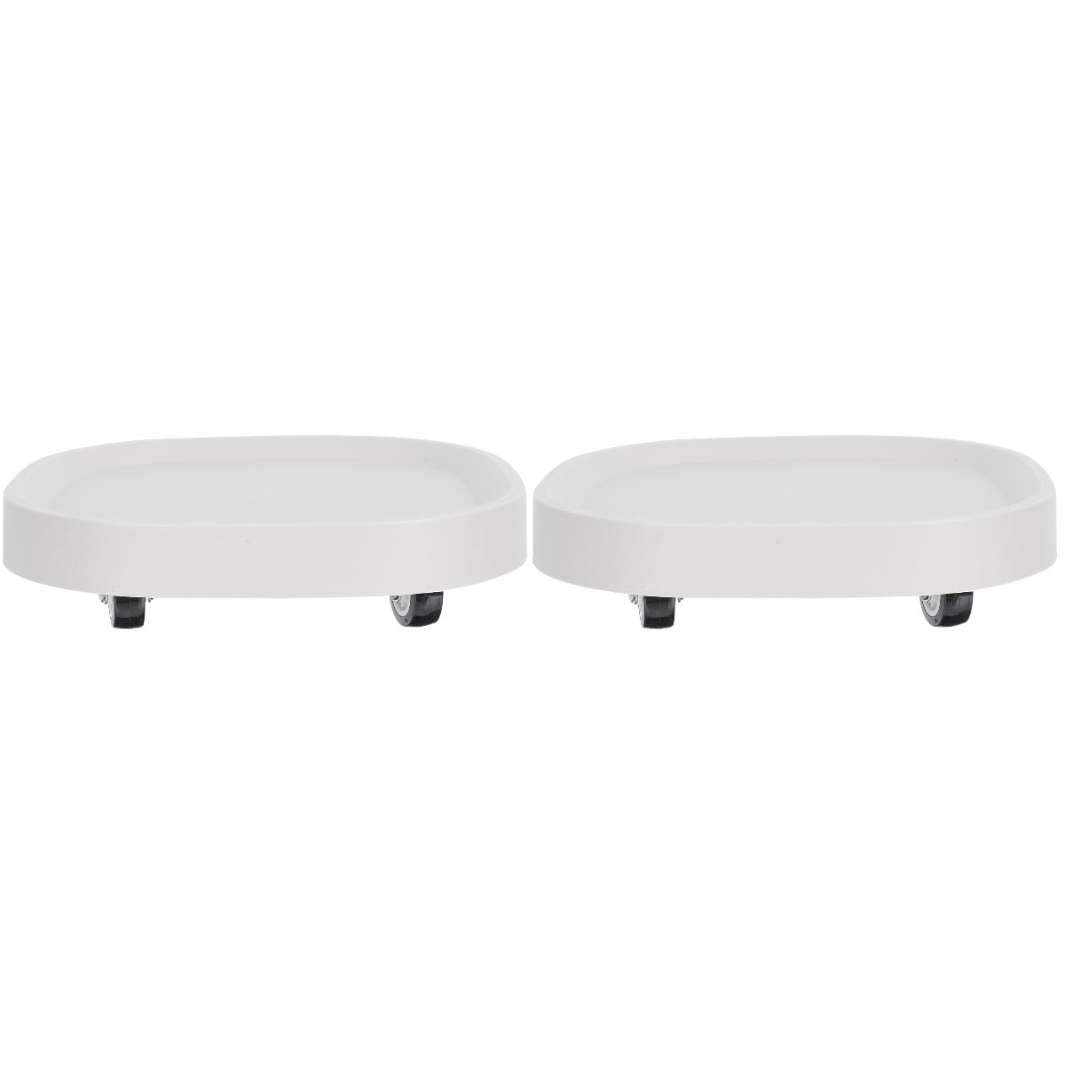 Raindrops 2pcs with Easy Moving Caster Invisible Wheels, 8 Inch Square ...