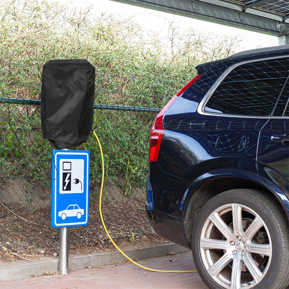 Raindrops 2pcs Electric Car Charging Station Cover Waterproof Ev ...