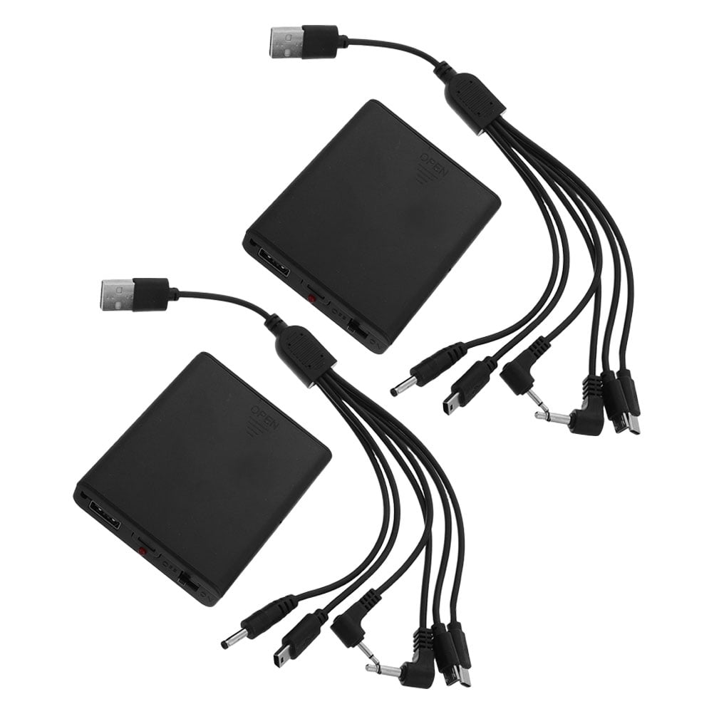 Raindrops 2pcs External Battery Pack Box for Safe Box Backup Battery ...