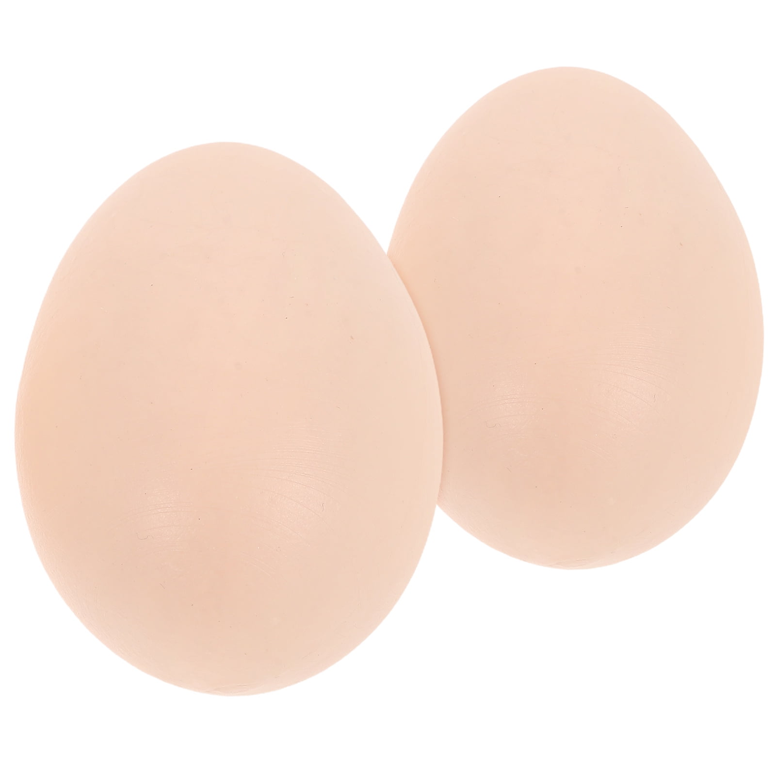 Raindrops 2pcs Fake Chicken Eggs Small Artificial Eggs Decorative ...