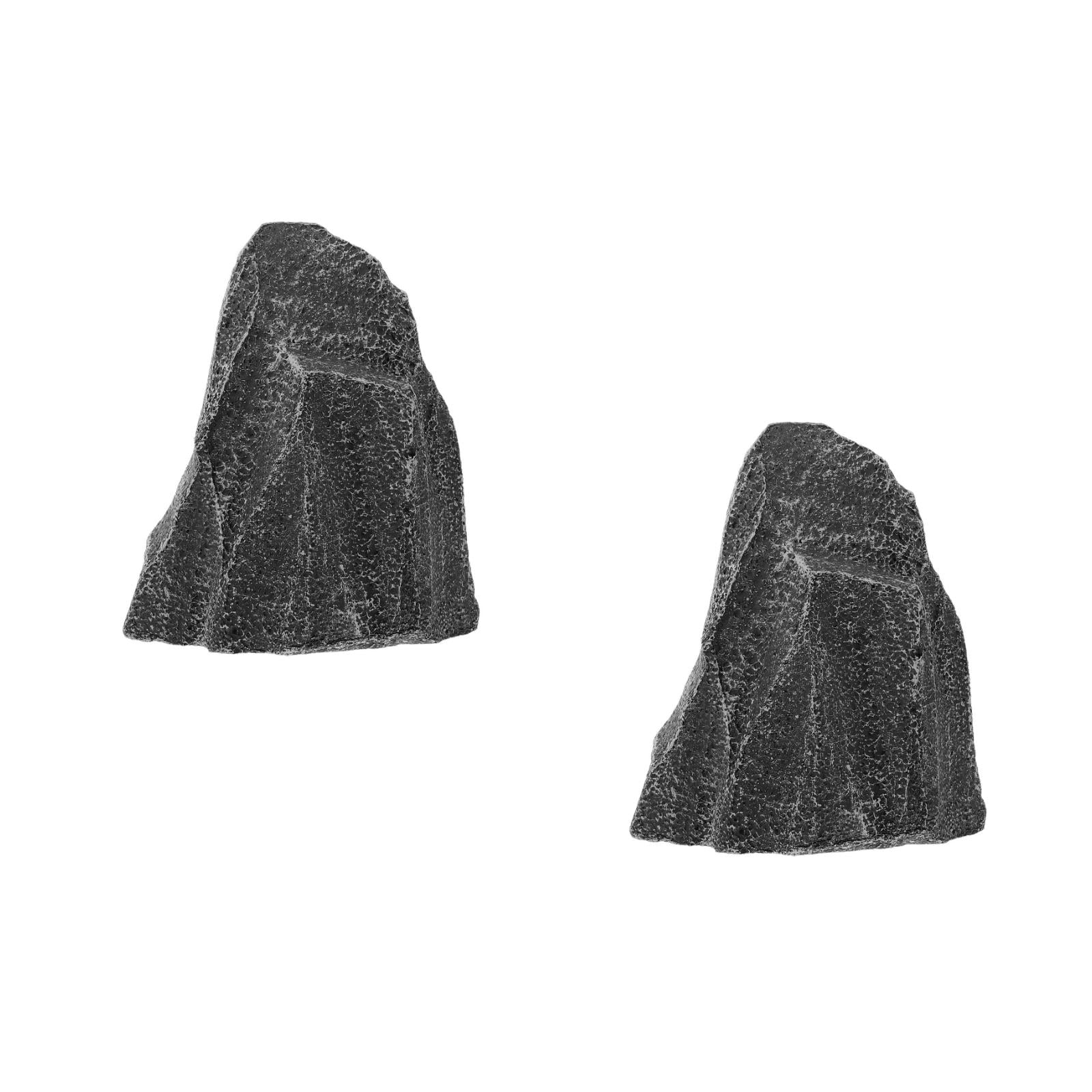Raindrops 2pcs Faux Rocks Natural Realistic Rocks Foam Artificial Rocks ...