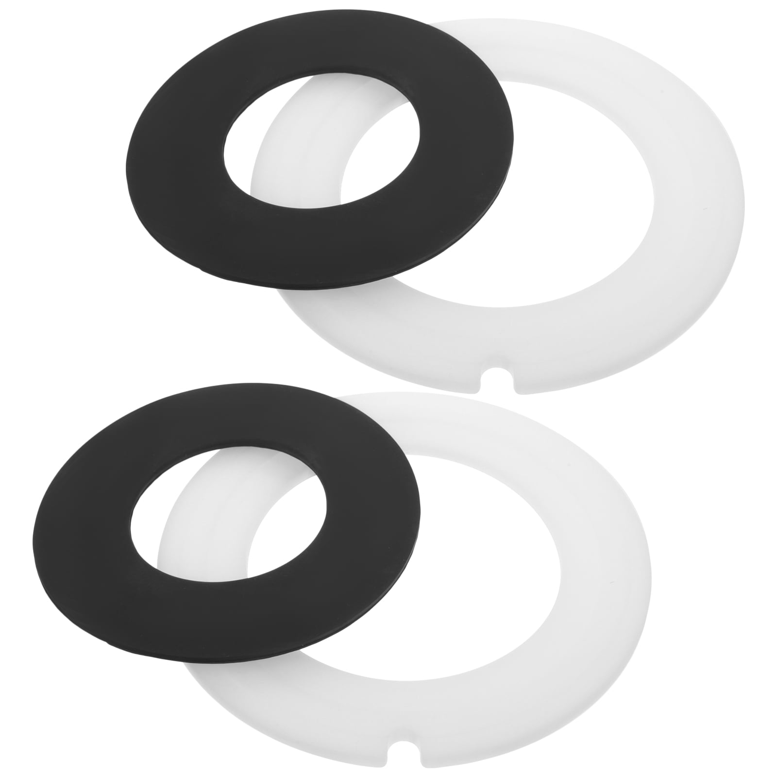 Raindrops 2pcs Flush Valve Seals Practical Toilet Flush Valve Seals Toilet Replacement Parts ...