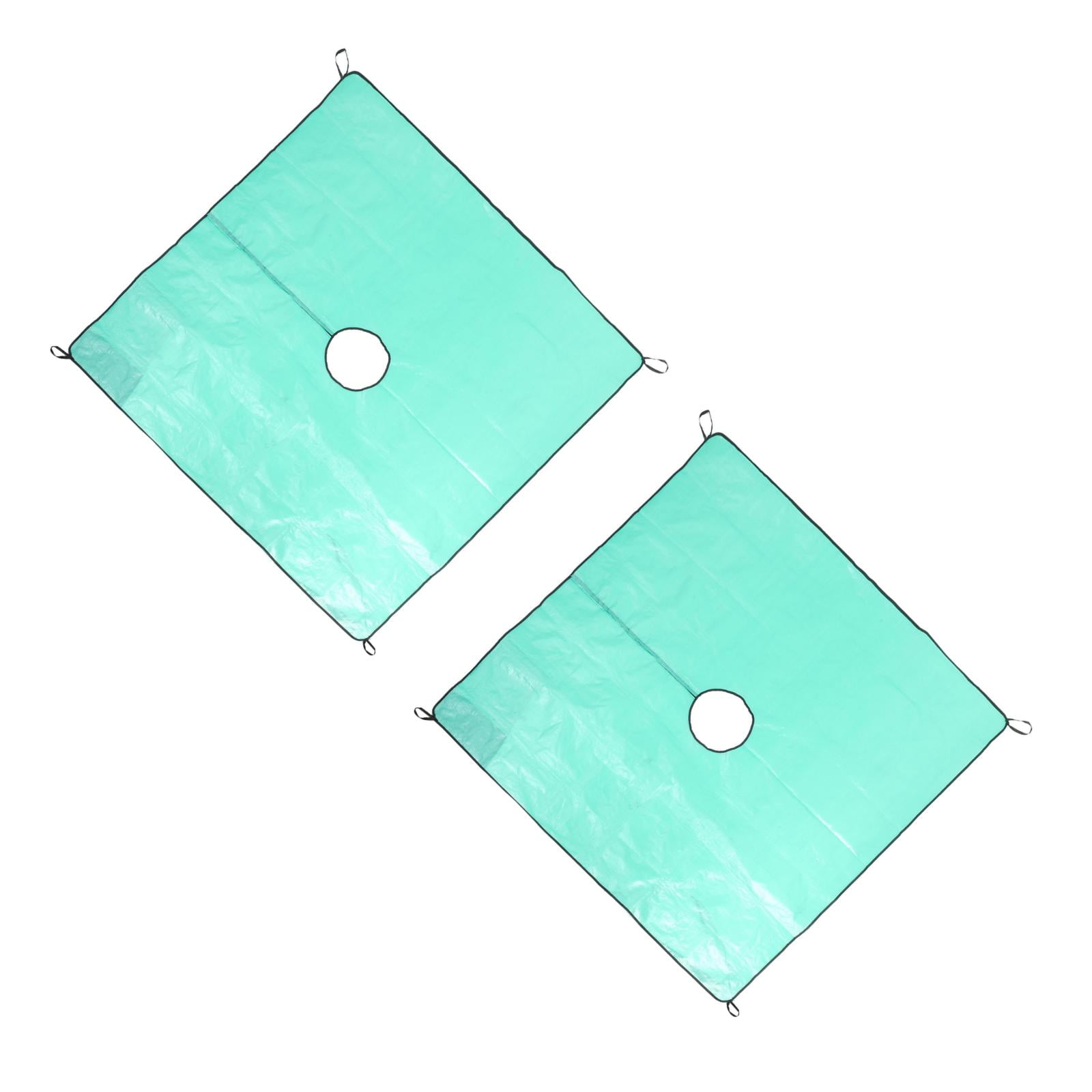 Raindrops 2pcs Garden Tree Pruning Tarp Waterproof Yard Tarp With 30cm ...