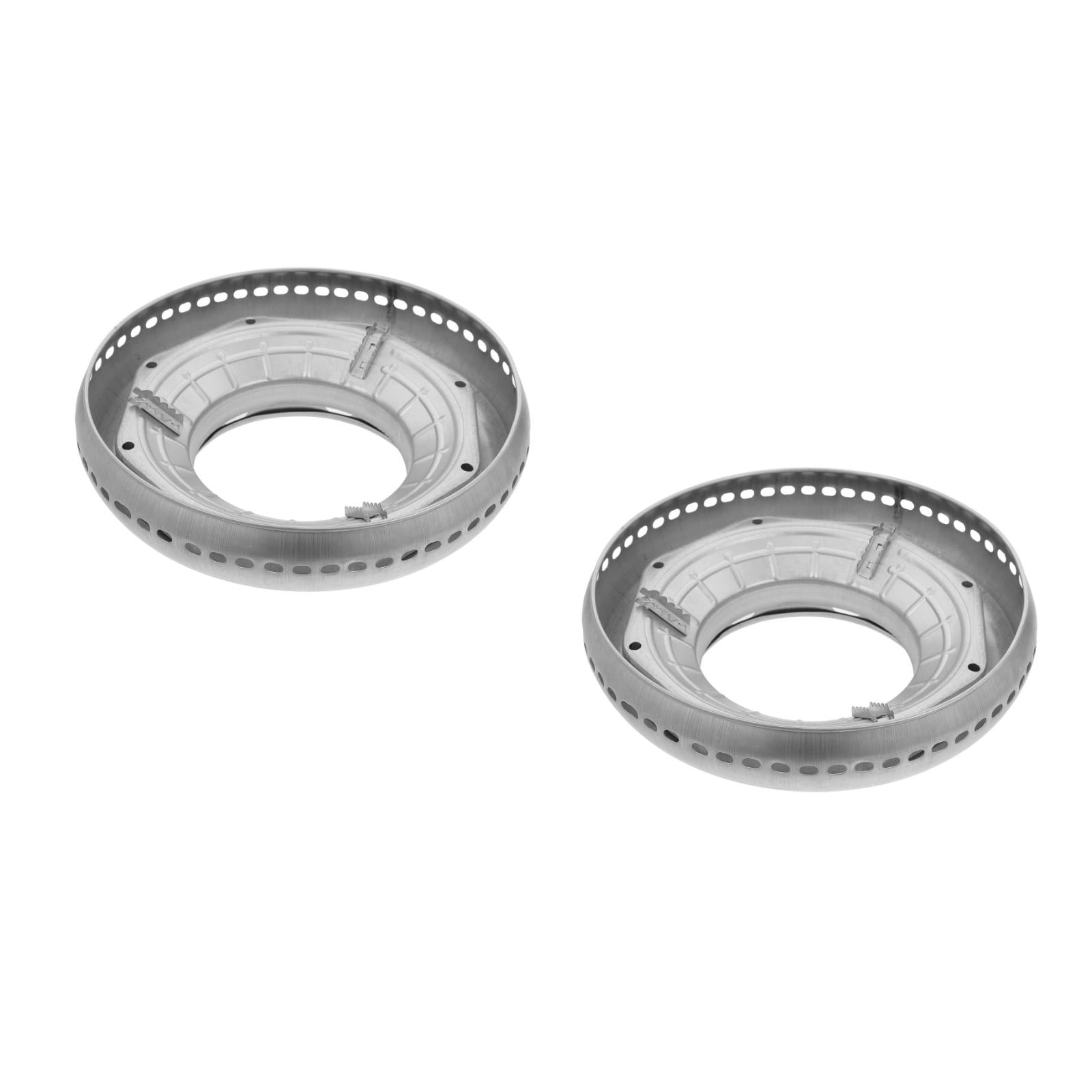 Raindrops 2pcs Gas Stove Windshield Ring Dual-Layer Wind Blocker For ...