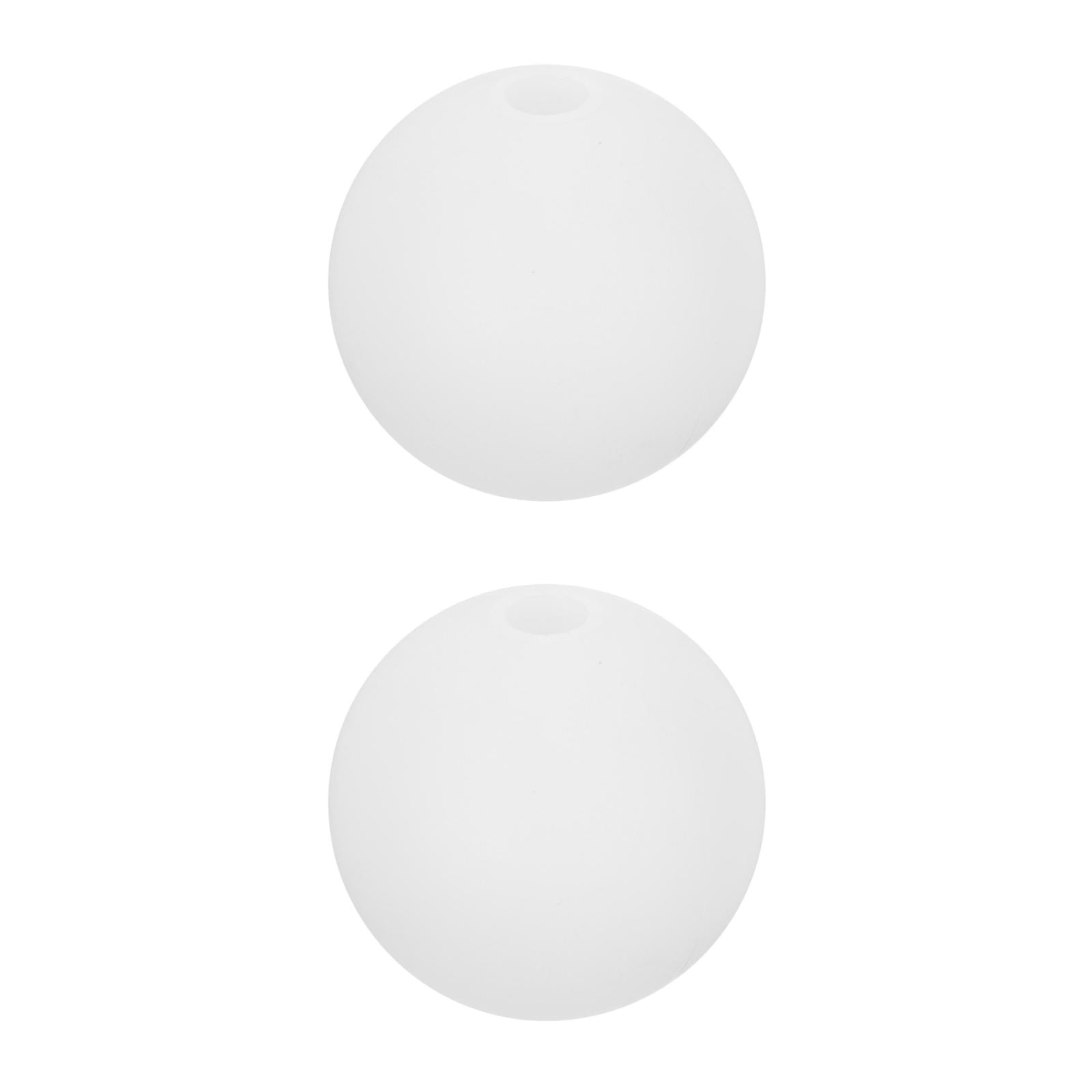 Raindrops 2pcs Globe Lamp Shade Ball Lamp Shade Fixture Post Mount ...