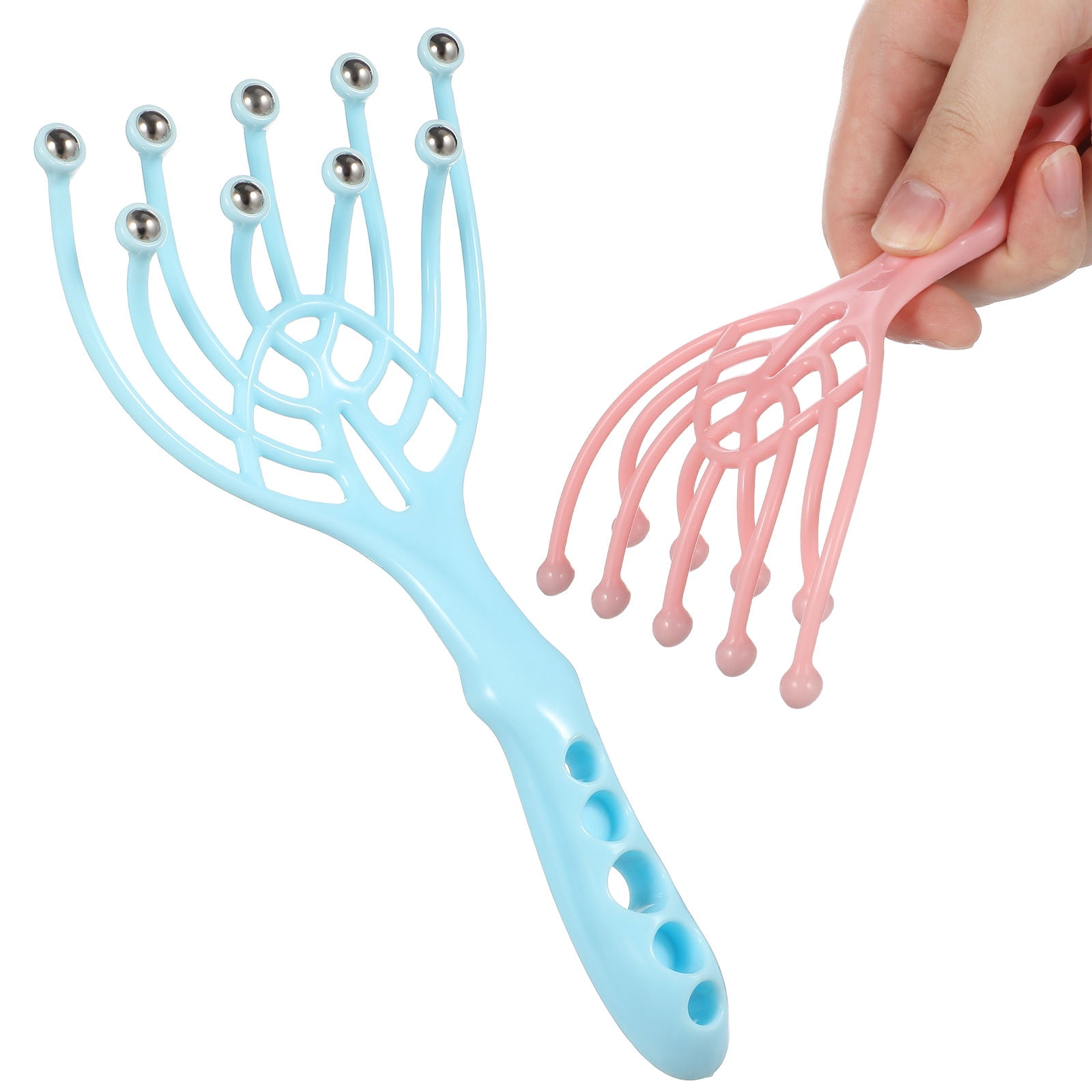 Raindrops 2pcs Head Massager Head Scratcher Scalp 9 Claws Massager ...