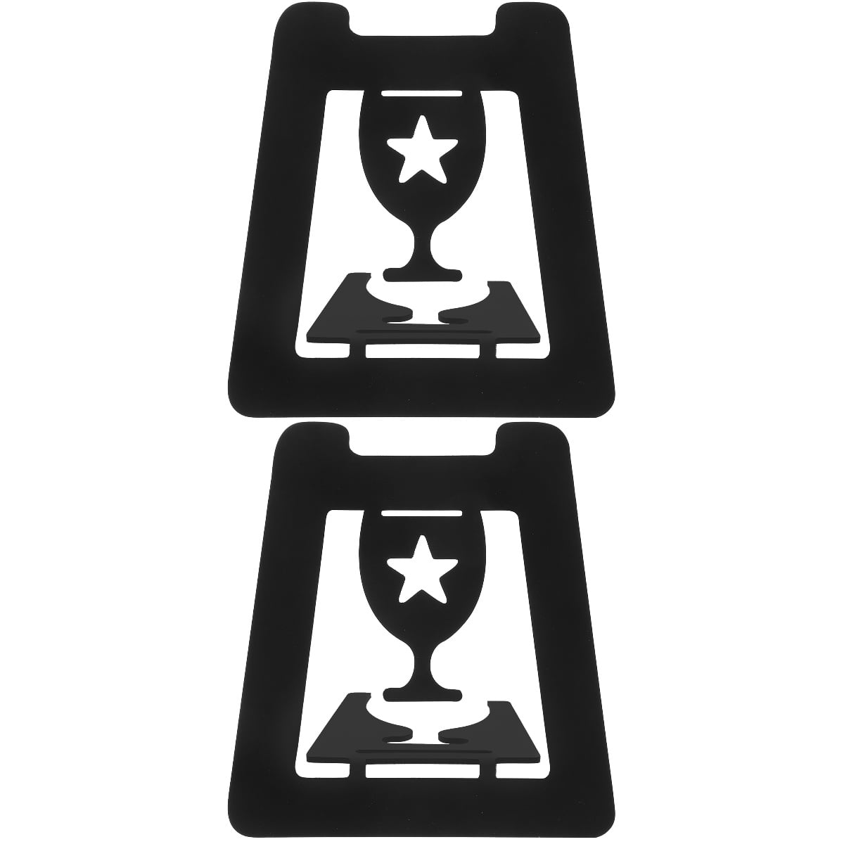 Raindrops 2pcs Household Medal Holder Stainless Steel Medal Display ...