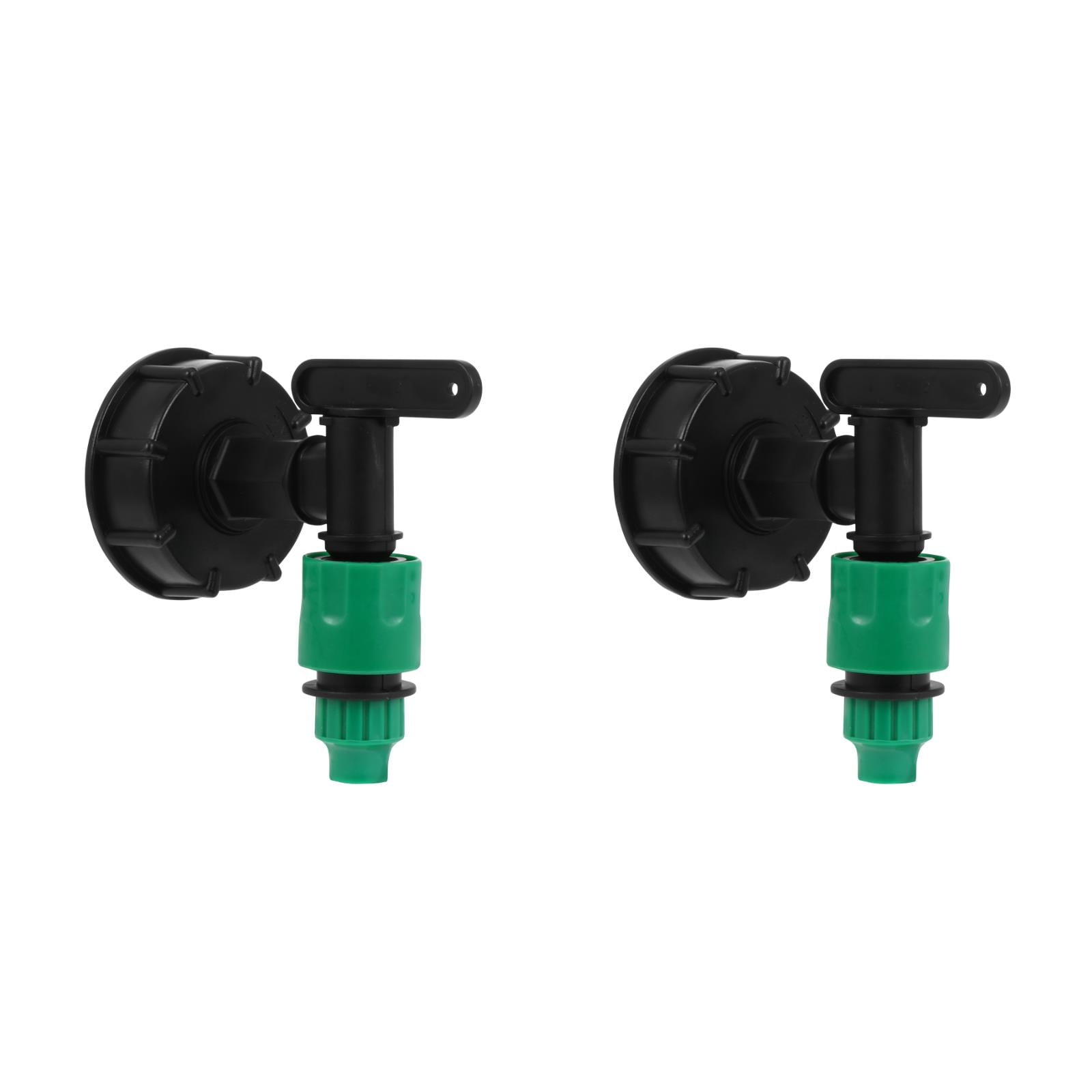 Raindrops 2pcs IBC Tank Adapter Coarse Thread Tap Adapter Garden Hose ...