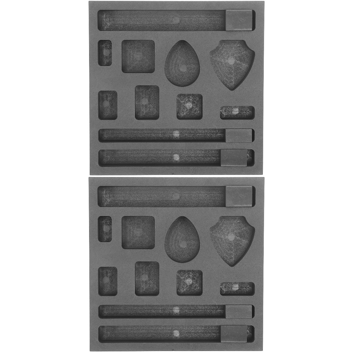 Raindrops 2pcs Ingot Mold 11 Holes Graphite Ingot Mold Graphite Casting ...