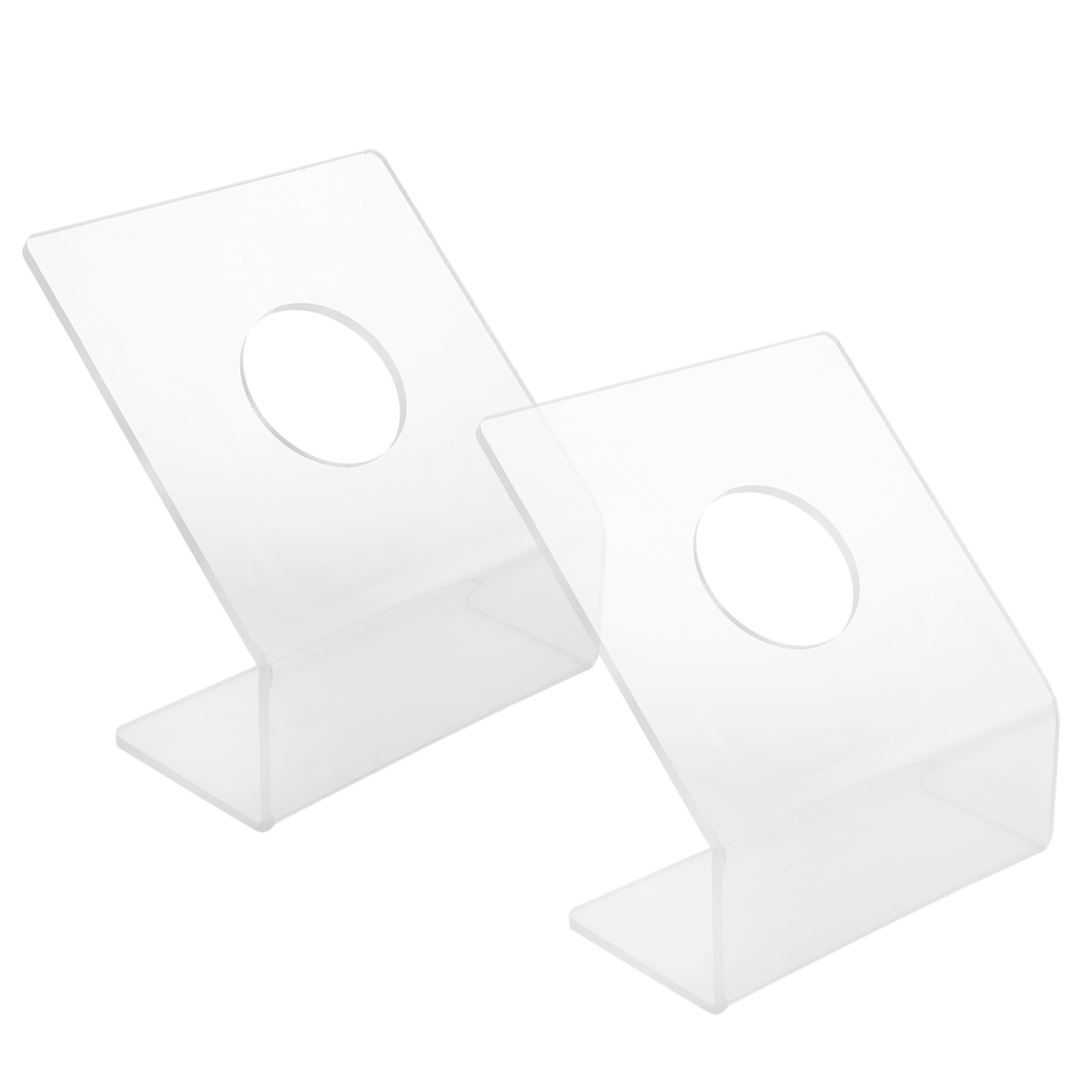 Raindrops 2pcs Transparent Acrylic Display Stand for LED Base Light ...