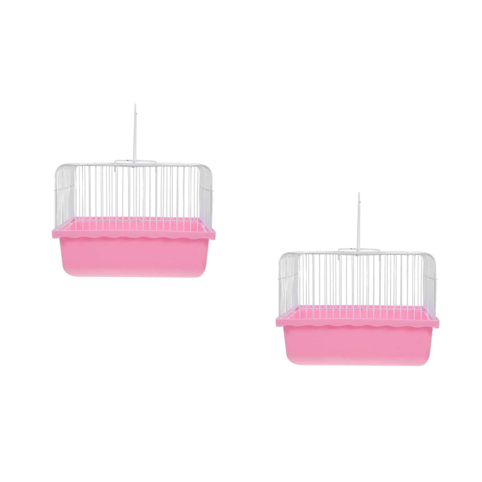 Raindrops 2pcs Lightweight Birdcage For Lovebirds And Small Animals ...