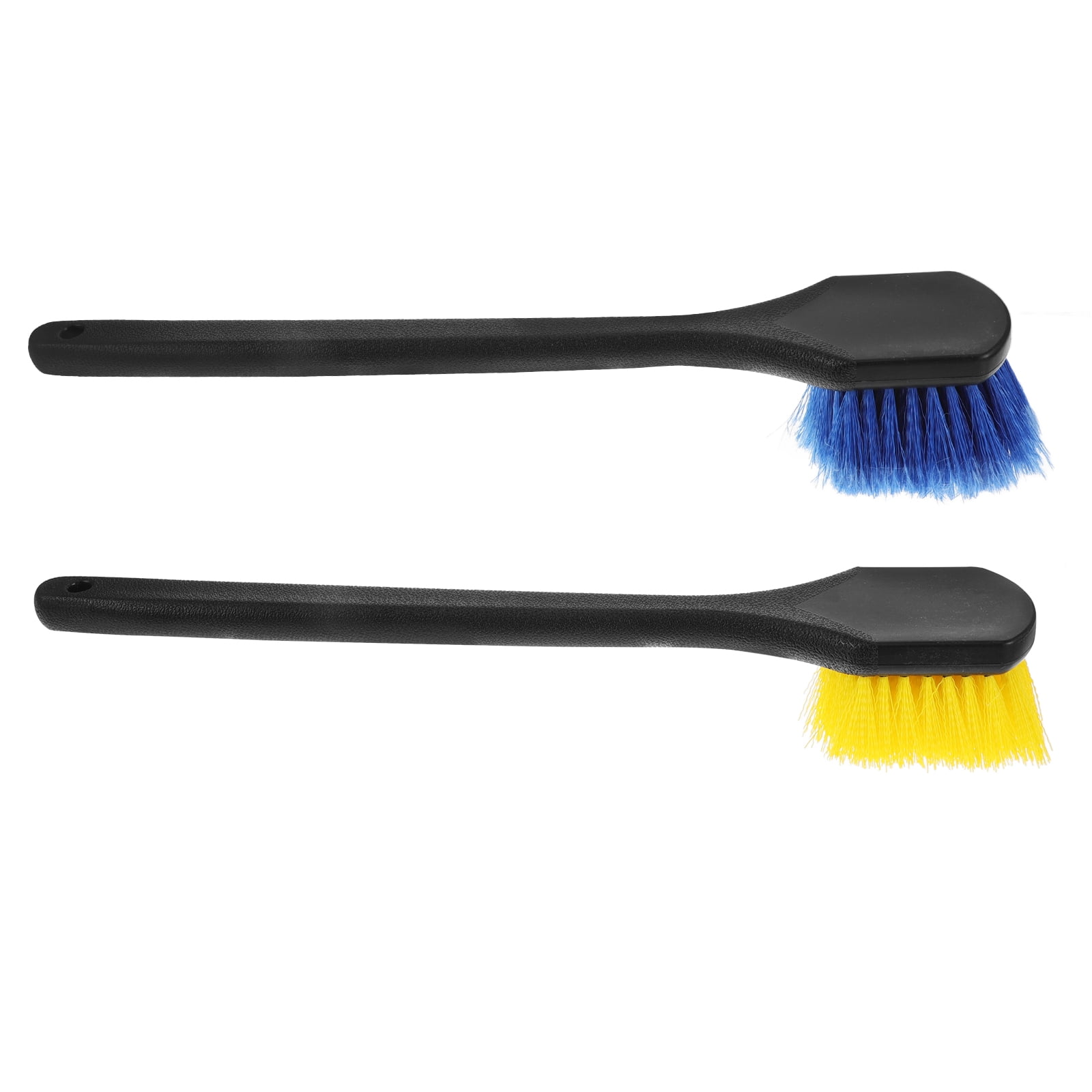 Raindrops 2pcs Long Handle Wheel Brush for Car Wash Rim Brushes for ...