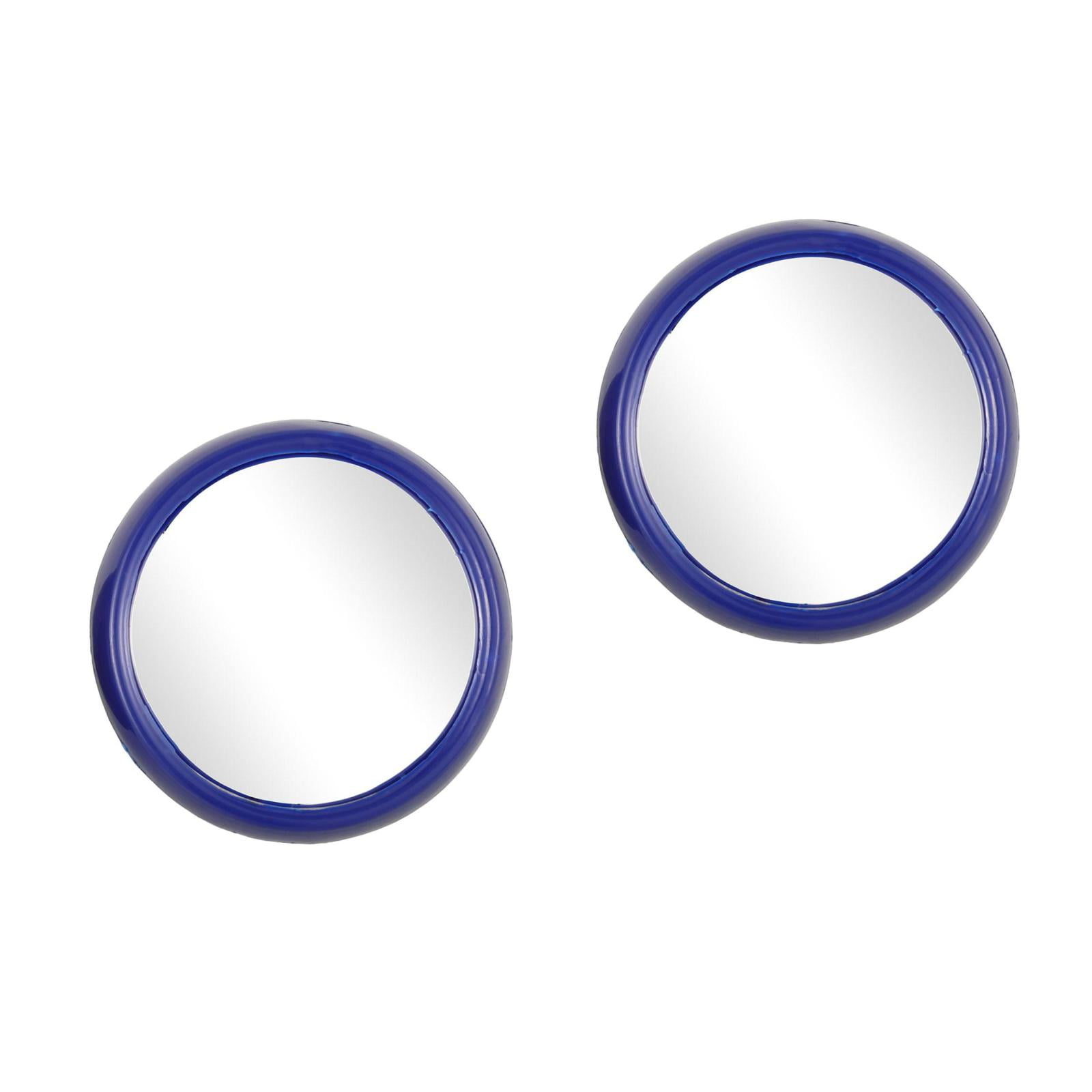 Raindrops 2pcs Magnifying Rearview Mirror Office Desk The Mirror Rear ...