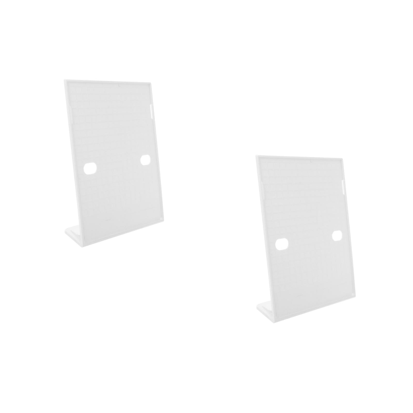 Raindrops 2pcs Marketing Sign Stand Plastic Paper Stand Plastic Sign ...