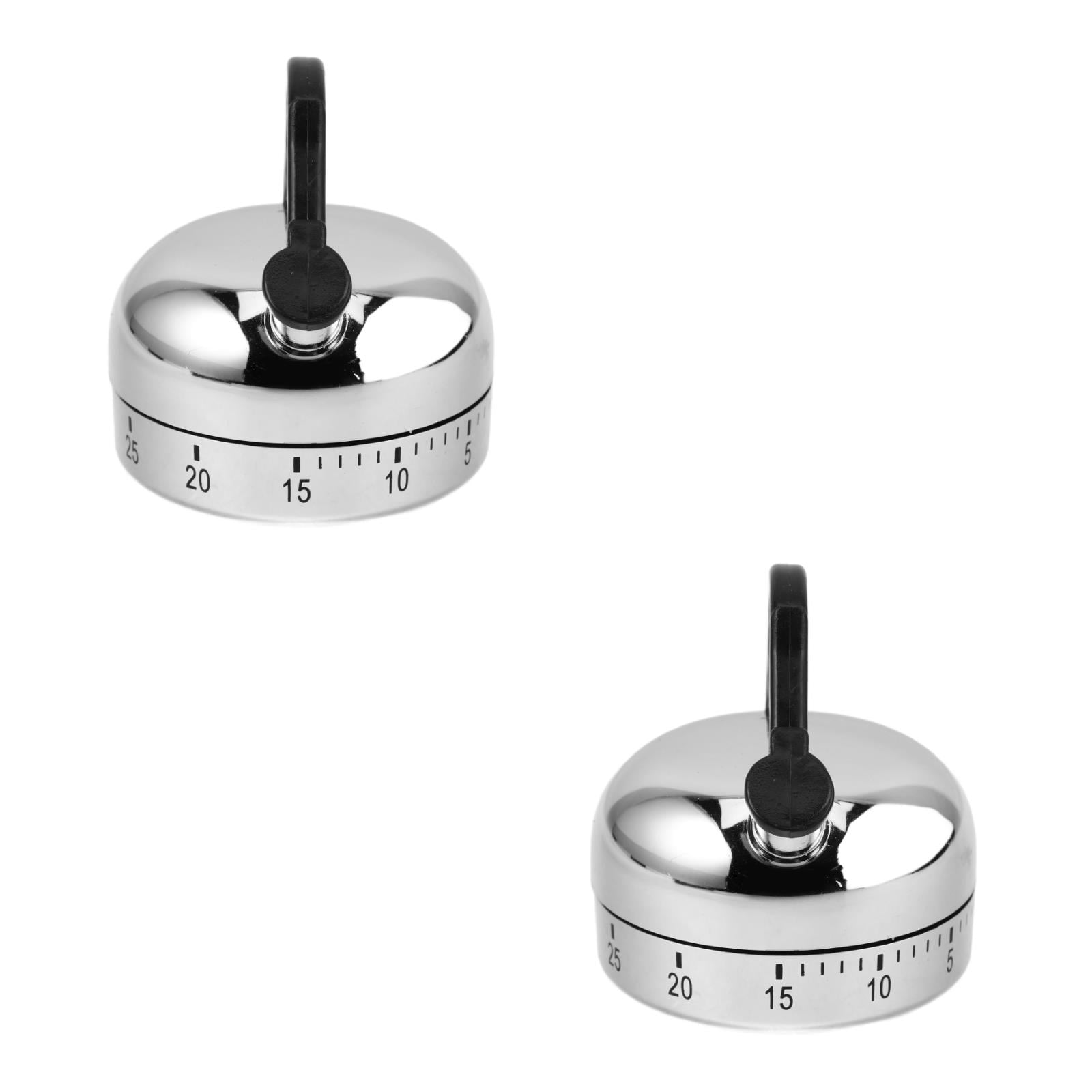 Raindrops 2pcs Mechanical Kitchen Timer Novelty kettle Shaped Timer 60 ...