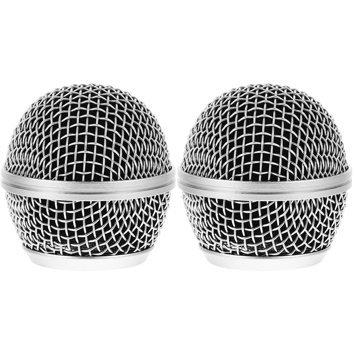 Raindrops 2pcs Microphone Replacement Grille Microphone Head Grille ...