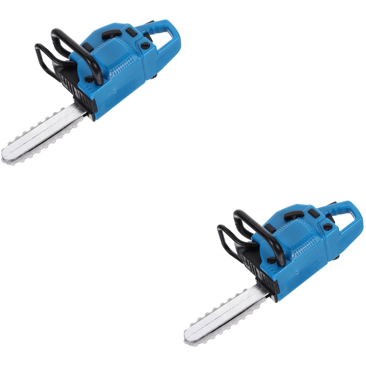 Raindrops 2pcs Mini Chainsaw Mower Model Doll House Chainsaw Mower ...